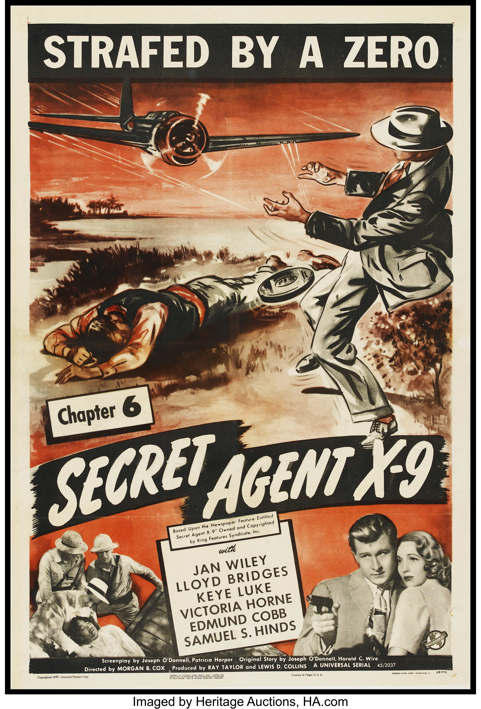 Secret Agent X-9 (Universal, 1945). One Sheet (27" X 41"). Serial ...