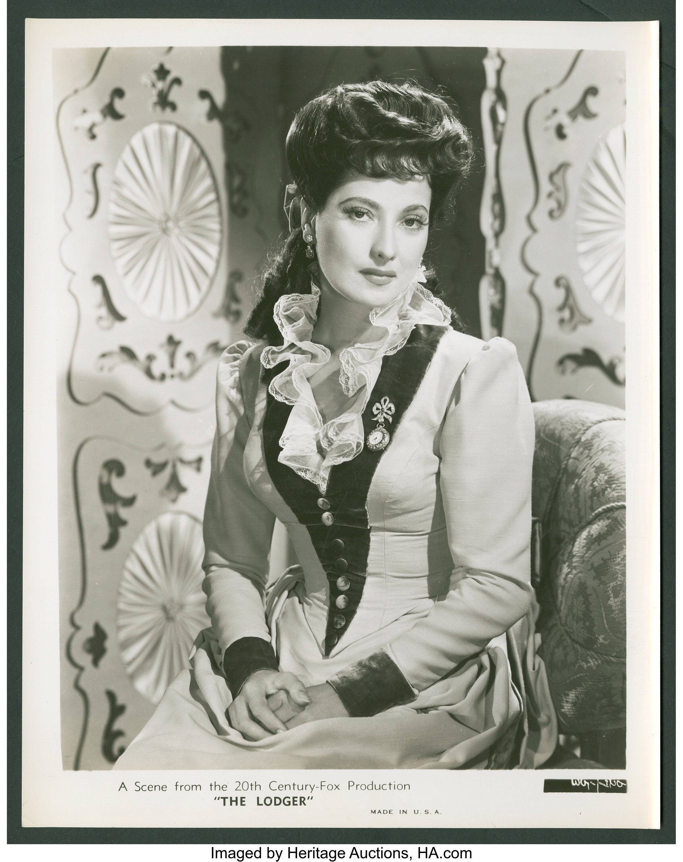 Merle Oberon Lot (Various, 1944-1946). Stills (6) (8" X 10"). | Lot ...