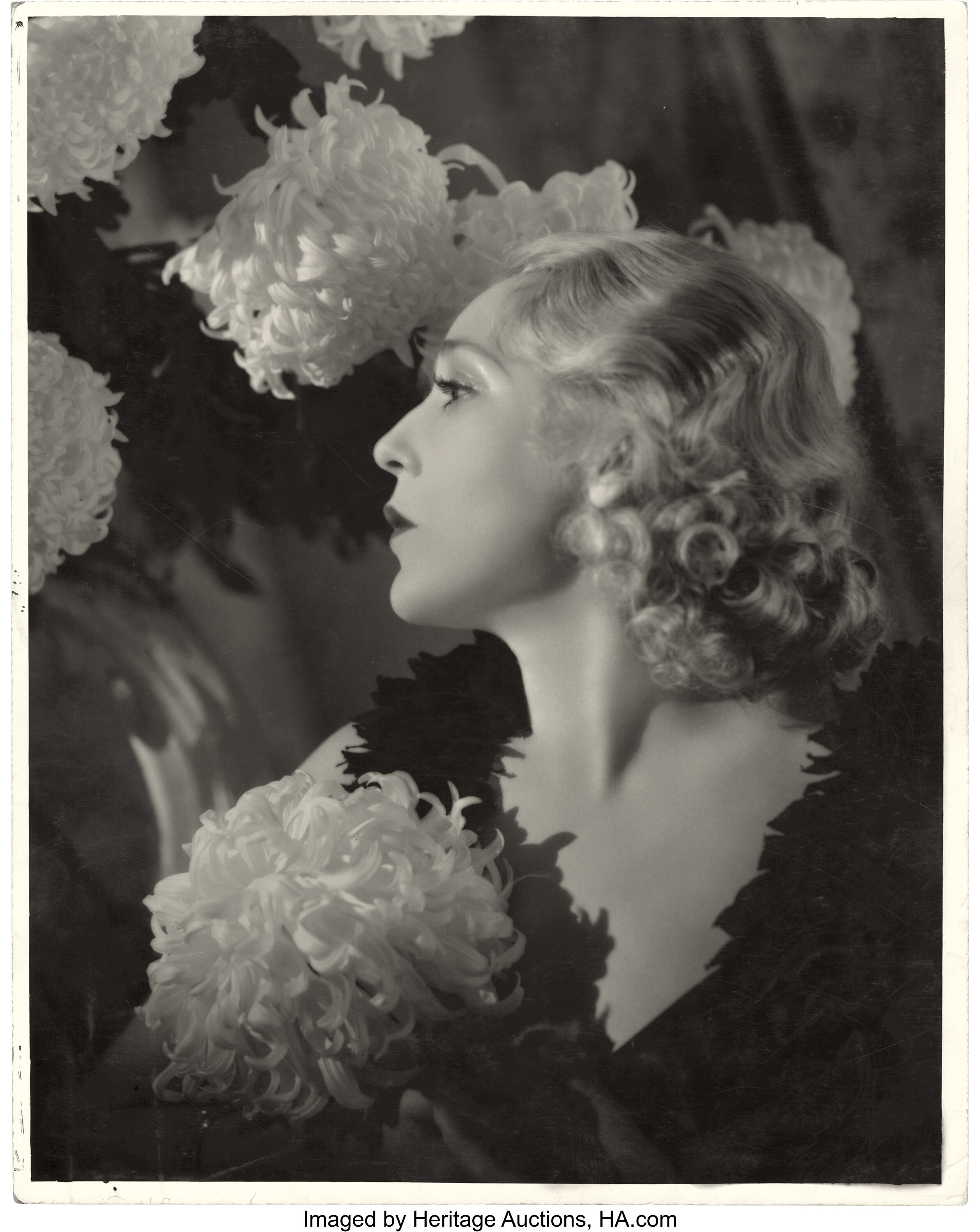 Mary Pickford by George Hurrell (1933). Portrait (11" X 14 ...