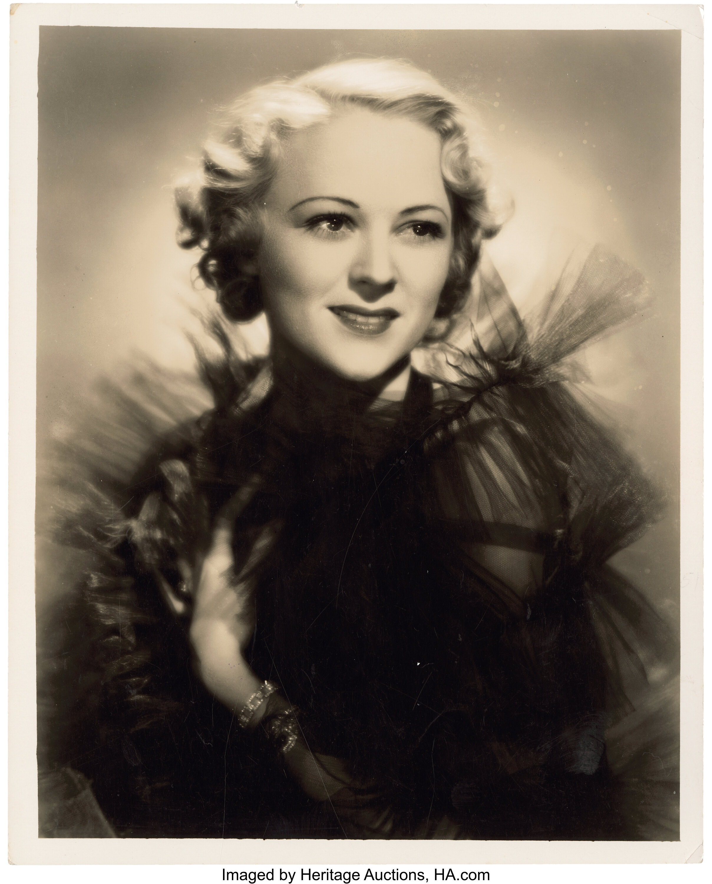 Sally Eilers by Jack Freulich (Universal, 1930s). Portrait (8" X | Lot ...