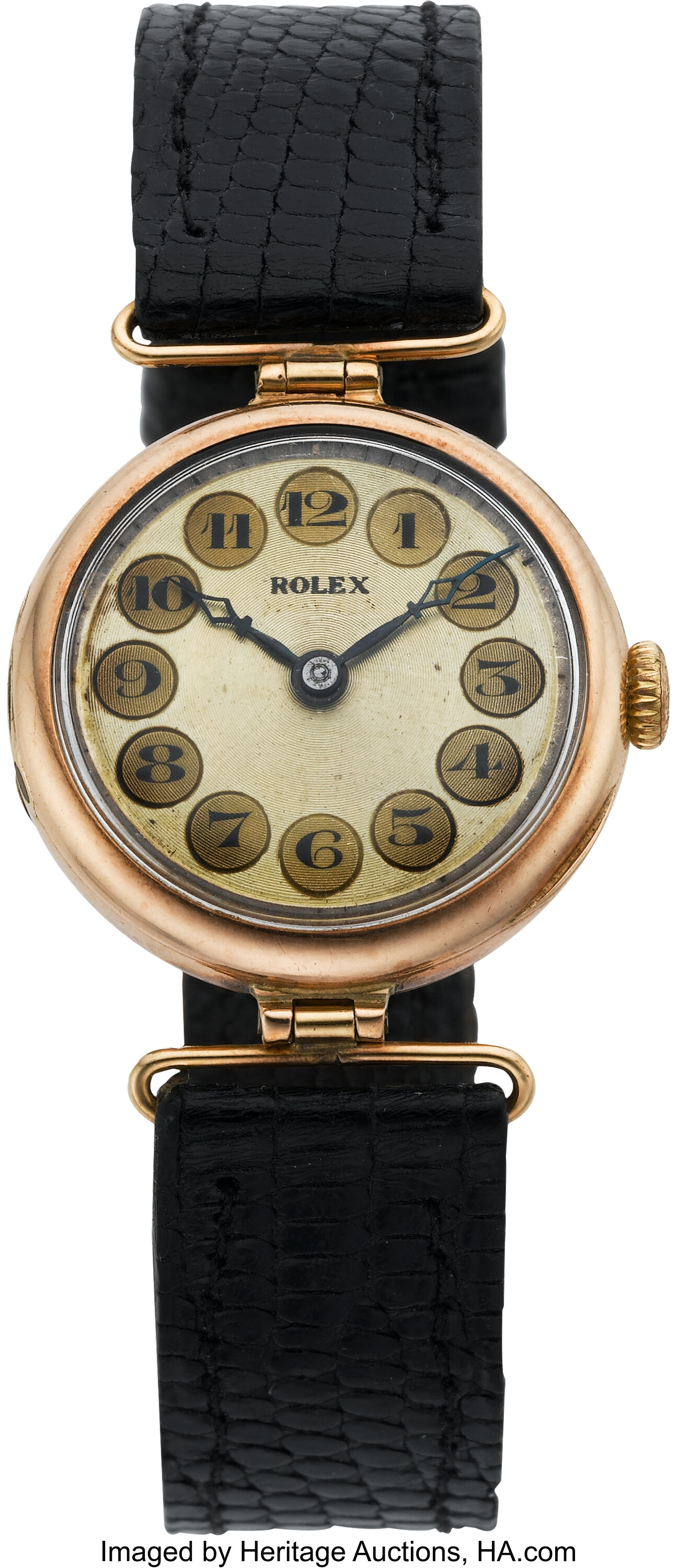 Rolex Early Rose Gold Lady's Wristwatch, circa 1910. ... Timepieces ...