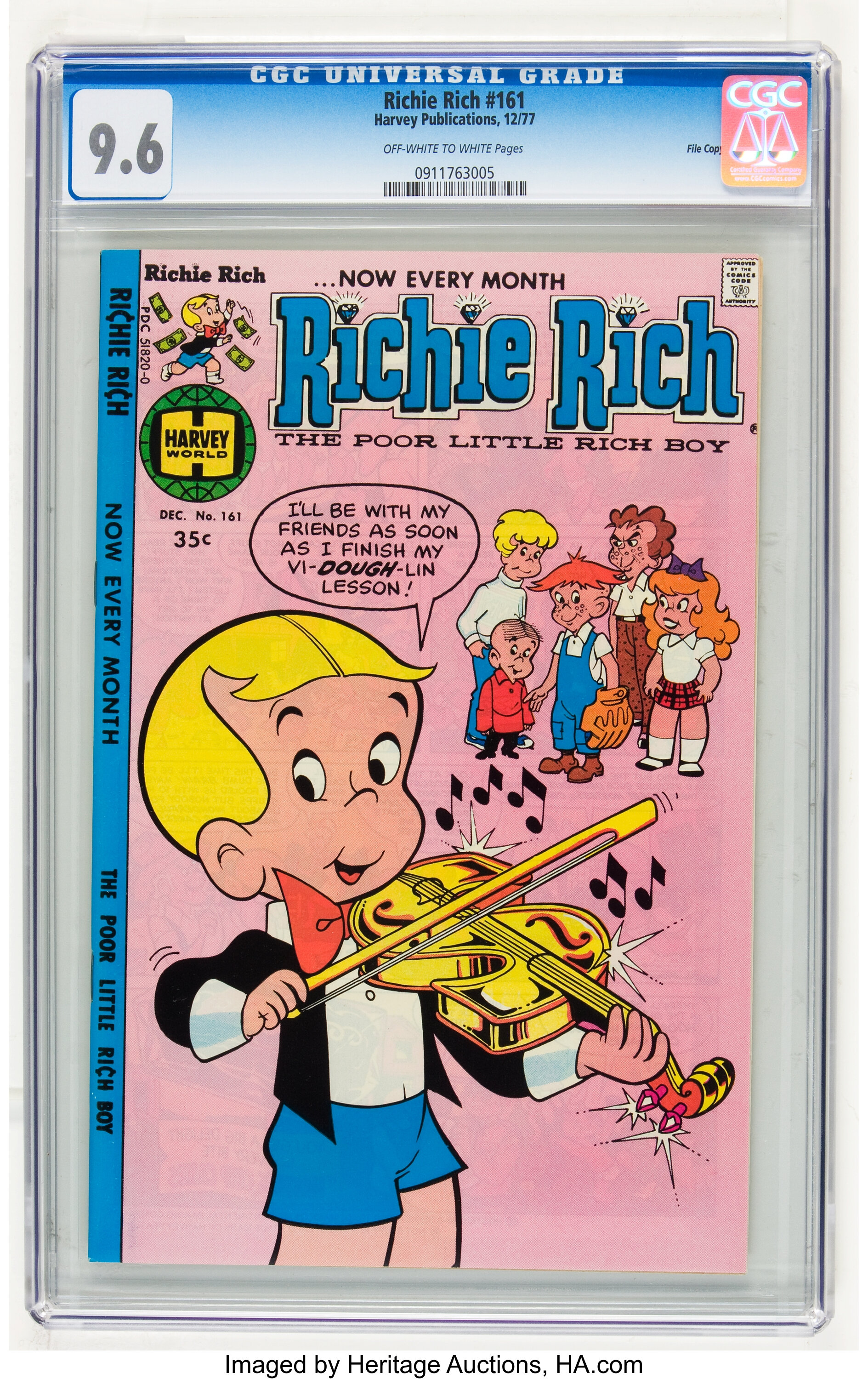 How Much Is Richie Rich #161 Worth? Browse Comic Prices | Heritage Auctions