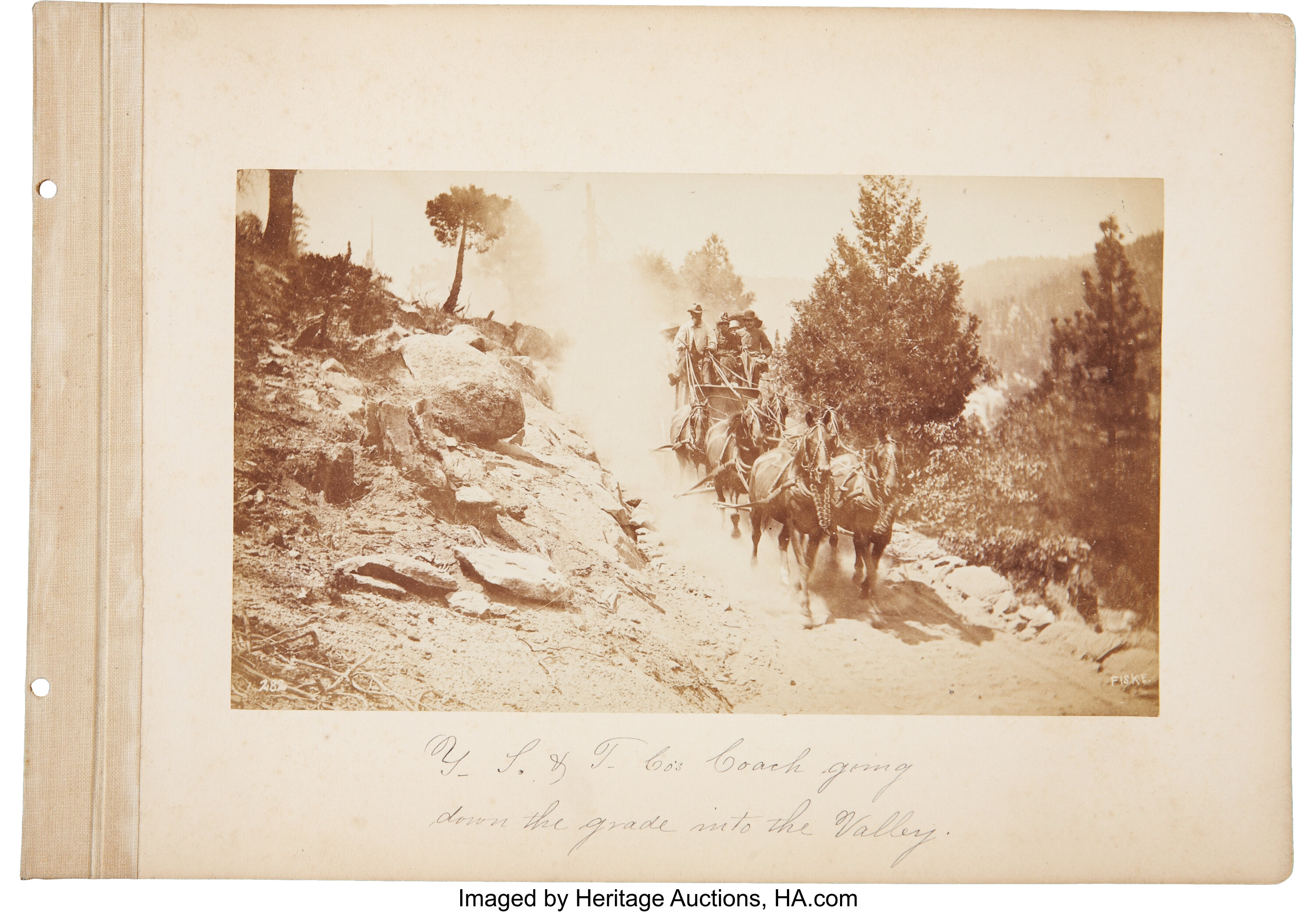 George Fiske, Photographer: Yosemite Stage & Transportation Company ...