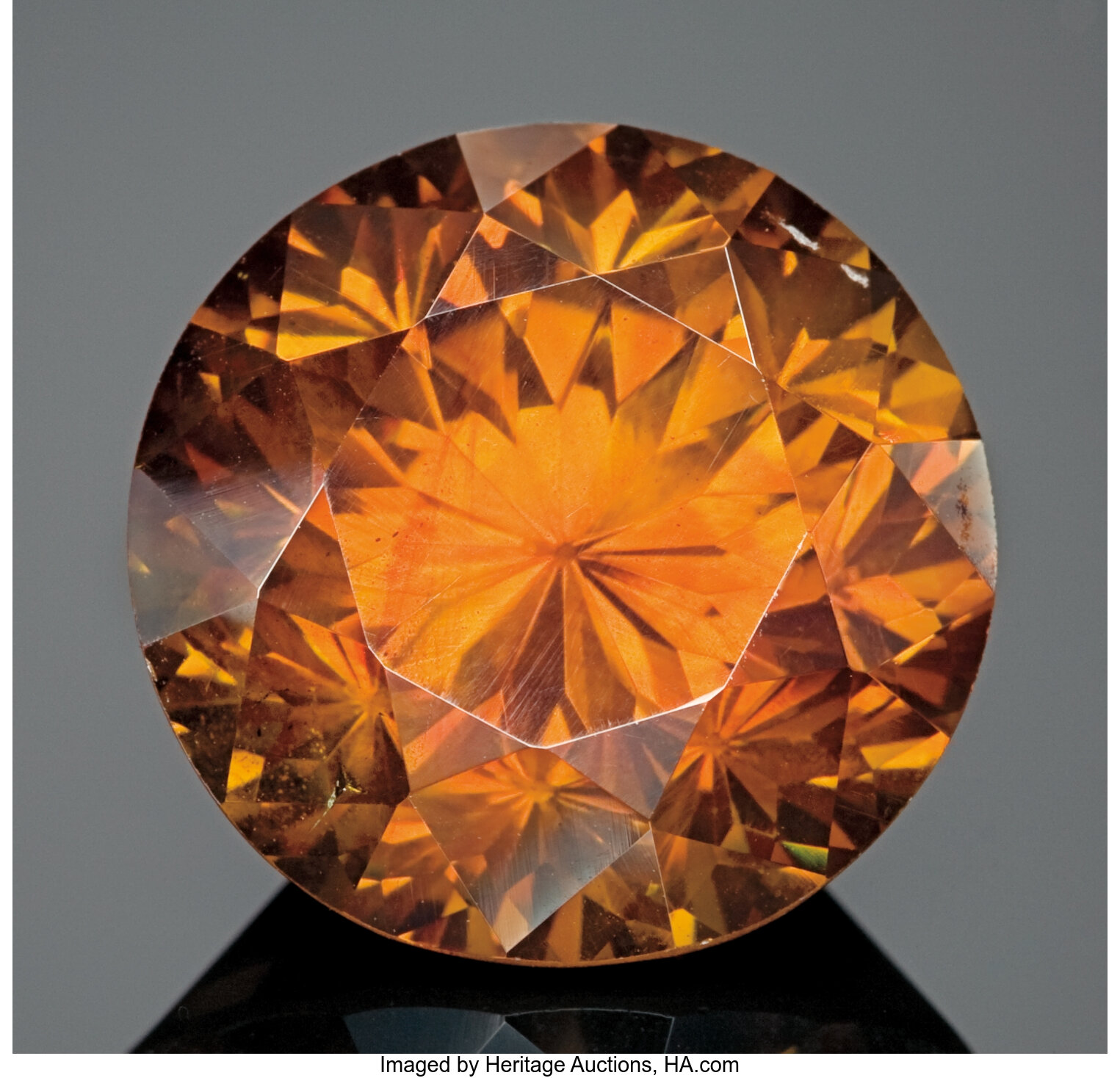 RARE GEMSTONE: SPHALERITE. ... Gems Faceted | Lot #49100 | Heritage ...