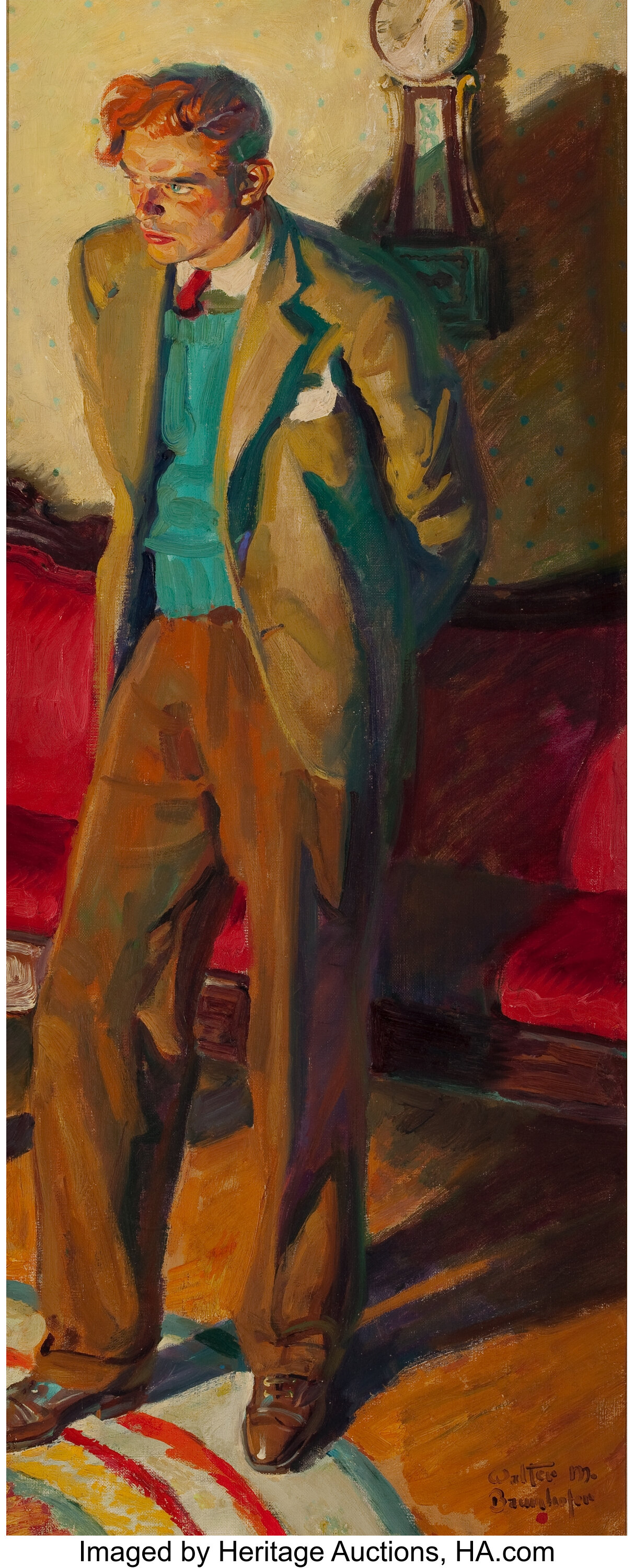 WALTER MARTIN BAUMHOFER (American, 1904-1987). Down to the Sea, | Lot ...