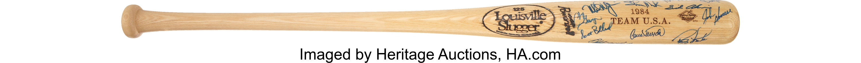 1984 U.S.A. Olympic Baseball Team Signed Bat.... Baseball | Lot #41117 ...