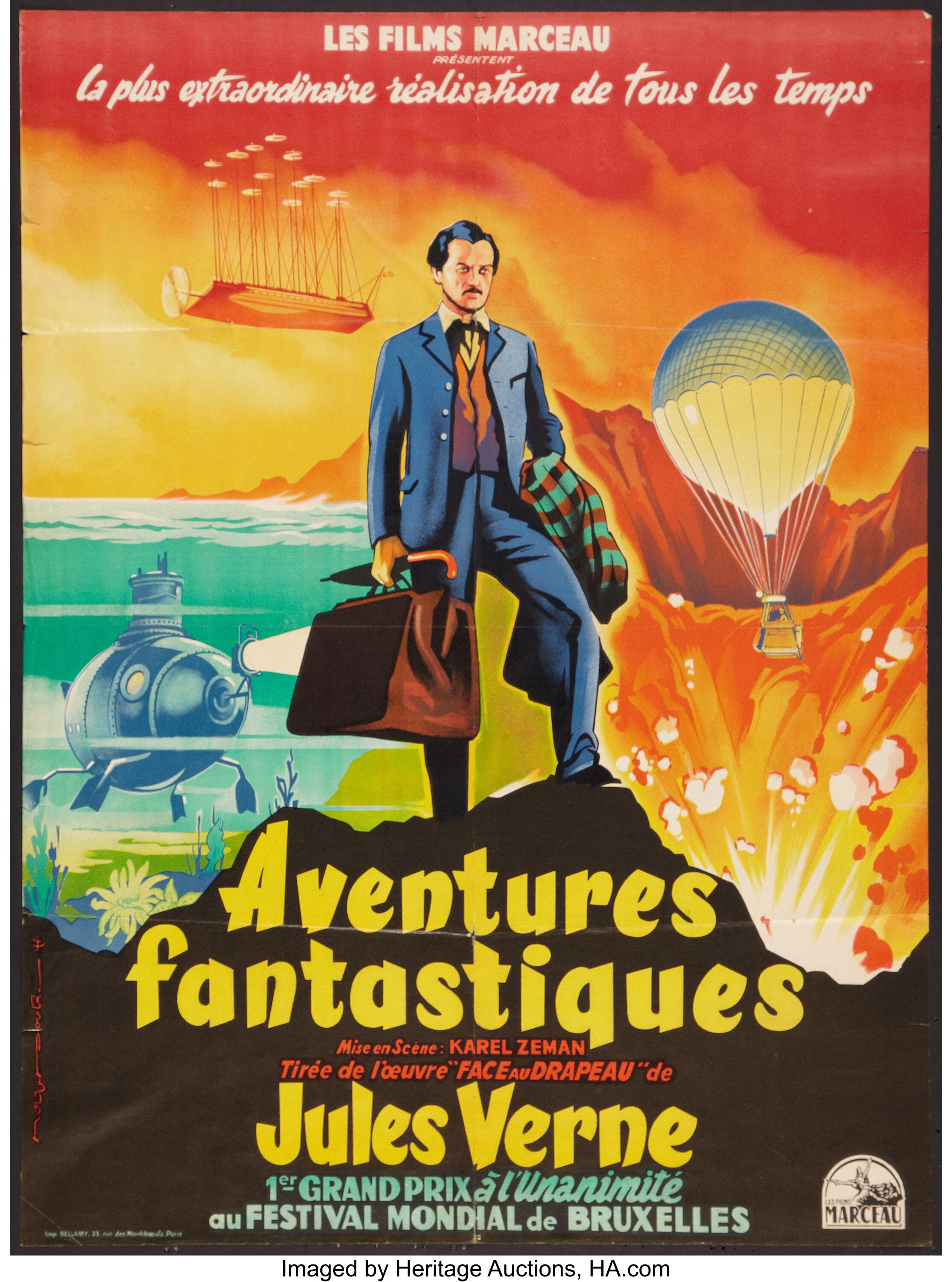 The Fabulous World of Jules Verne (Las Films Marceau and Progres | Lot ...