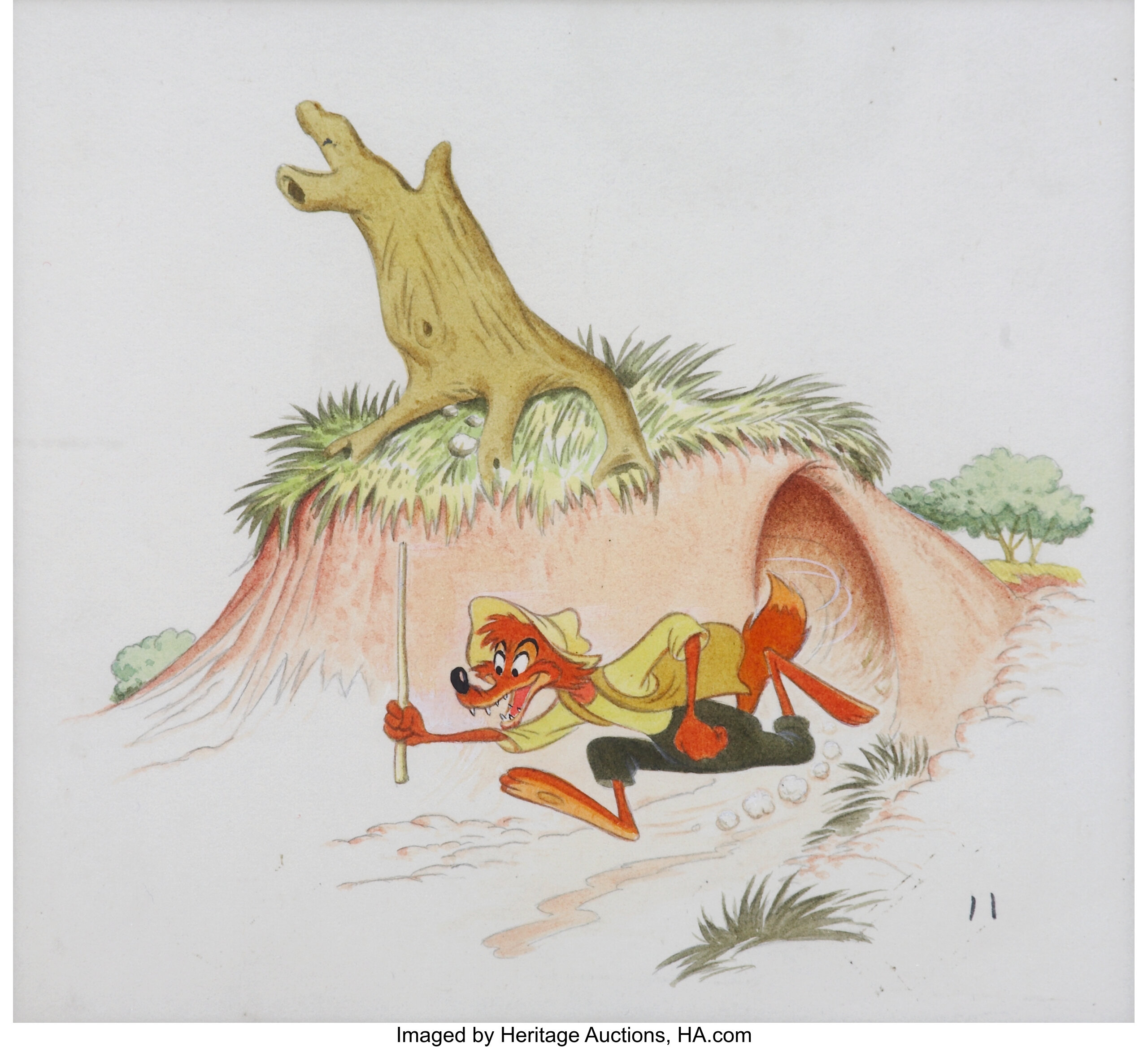 Song of the South Illustration Original Art (Disney, undated).... | Lot ...