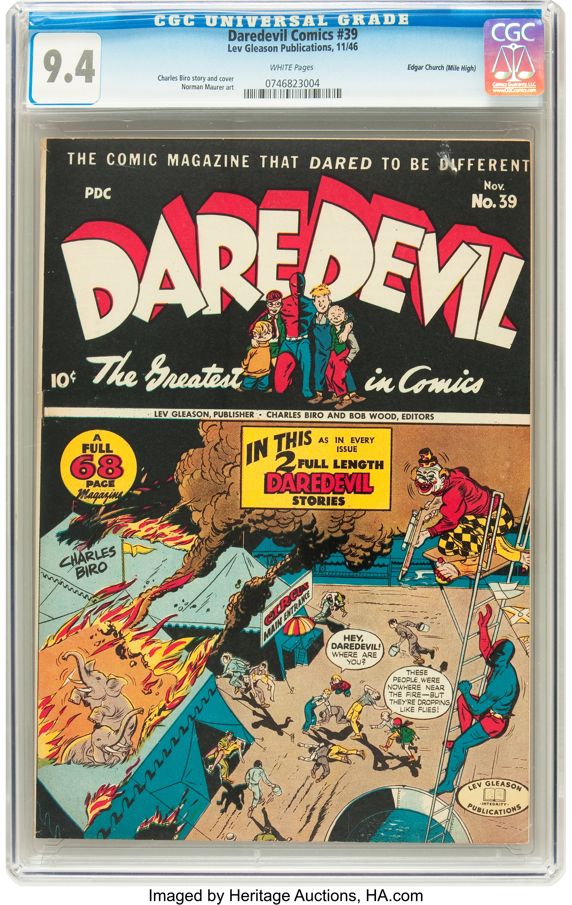 How Much Is Daredevil Comics #39 Worth? Browse Comic Prices | Heritage ...