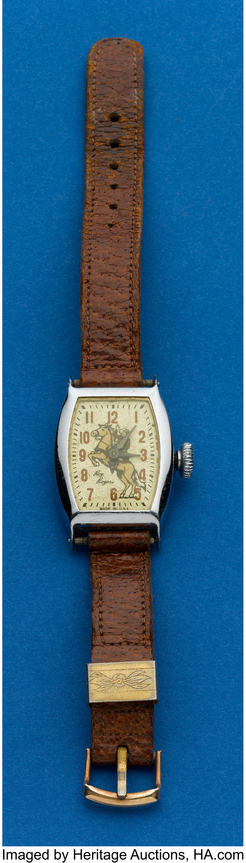 Ingraham, Roy Rogers Character Wristwatch. ... Timepieces | Lot #72101 ...