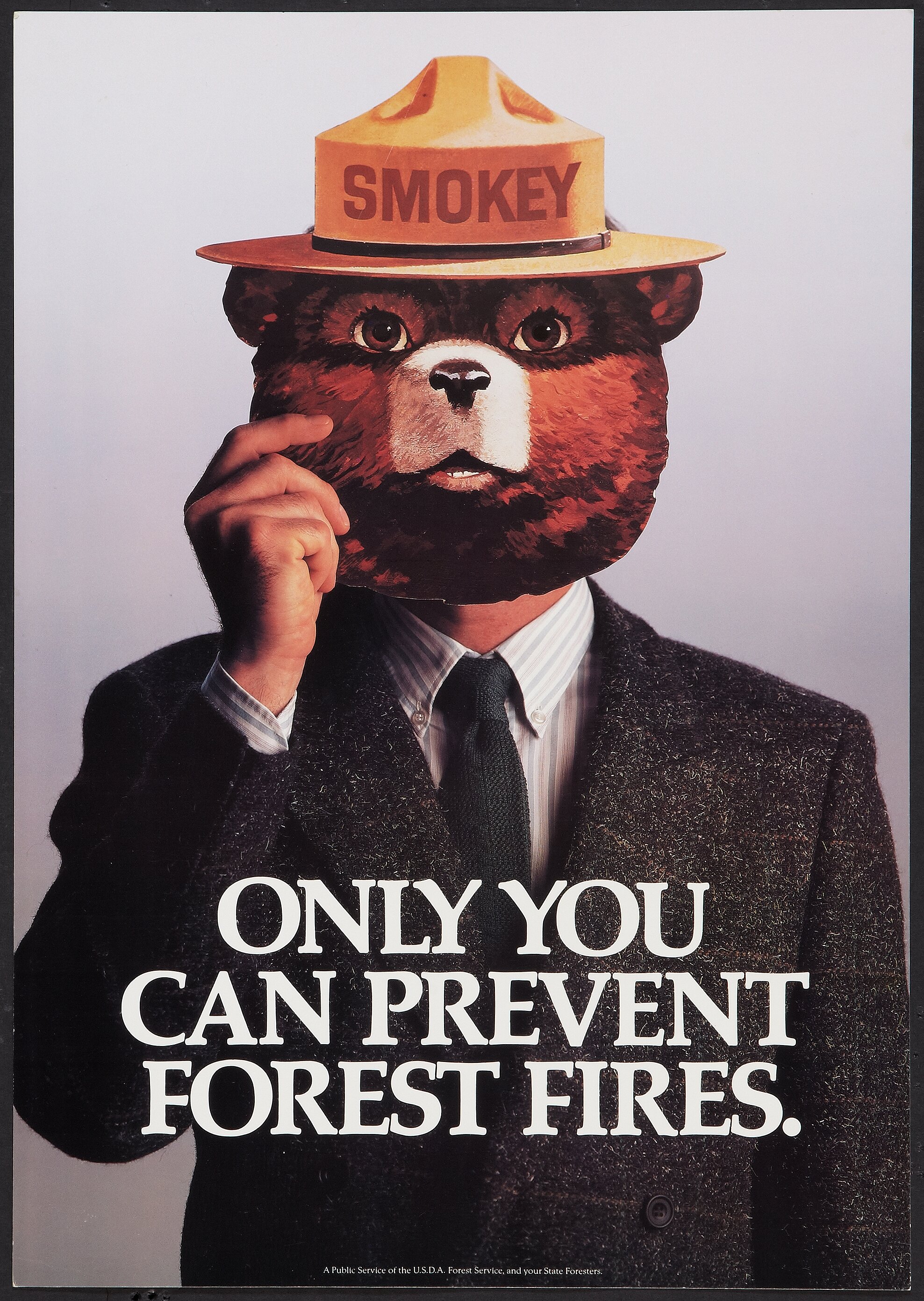 Smokey the Bear (U.S.D.A.--Forest Service, 1980s). Posters (2) (13 ...