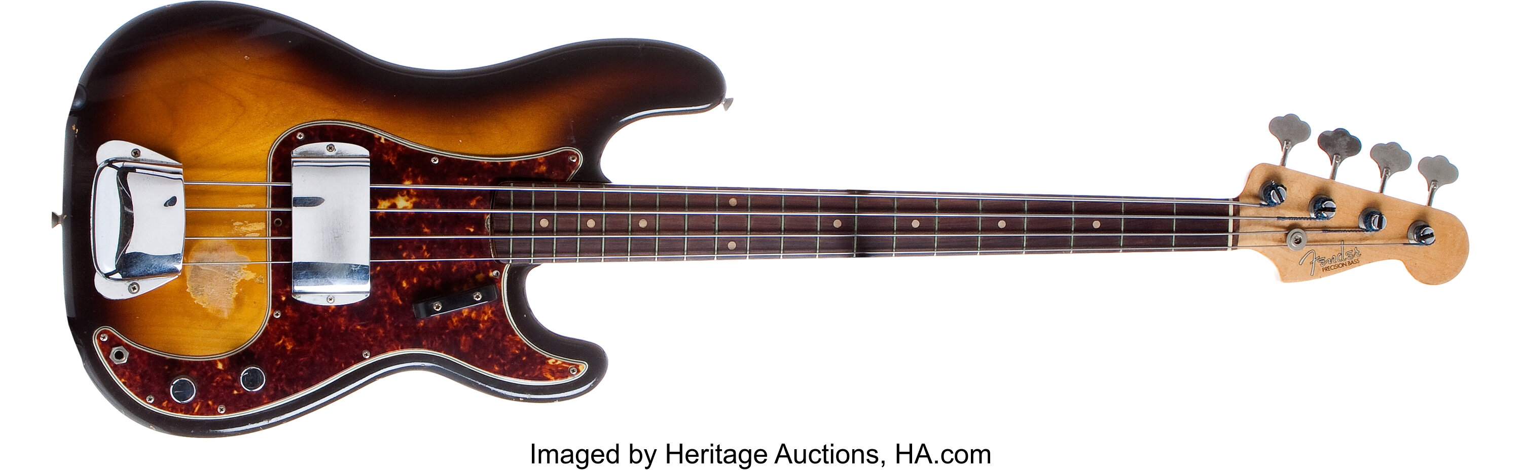 1960 Fender Precision Bass & Case Owned and Played by the Legendary ...