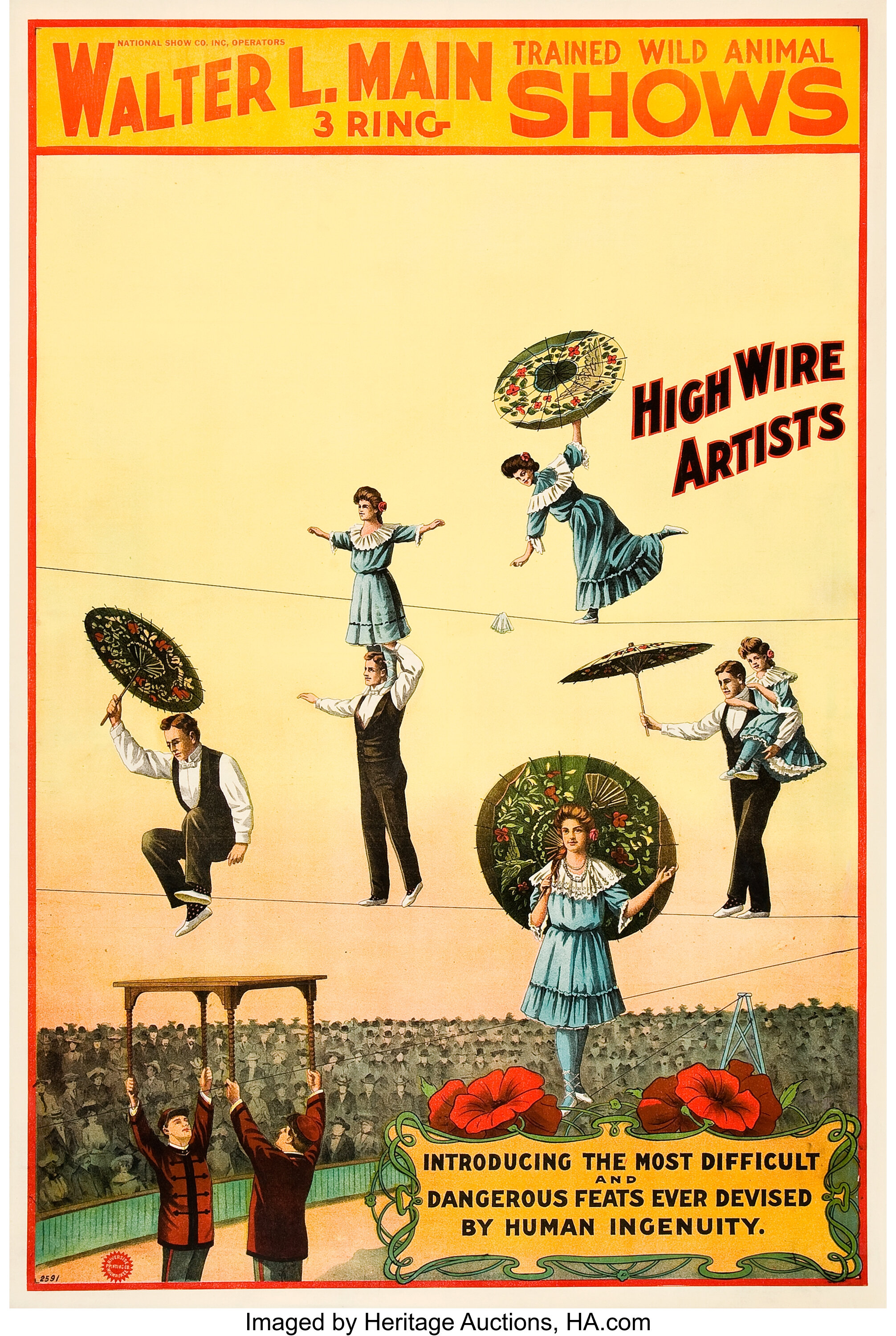 Walter L. Main Circus Poster (1900). Poster (27" X 41").. ... Movie ...