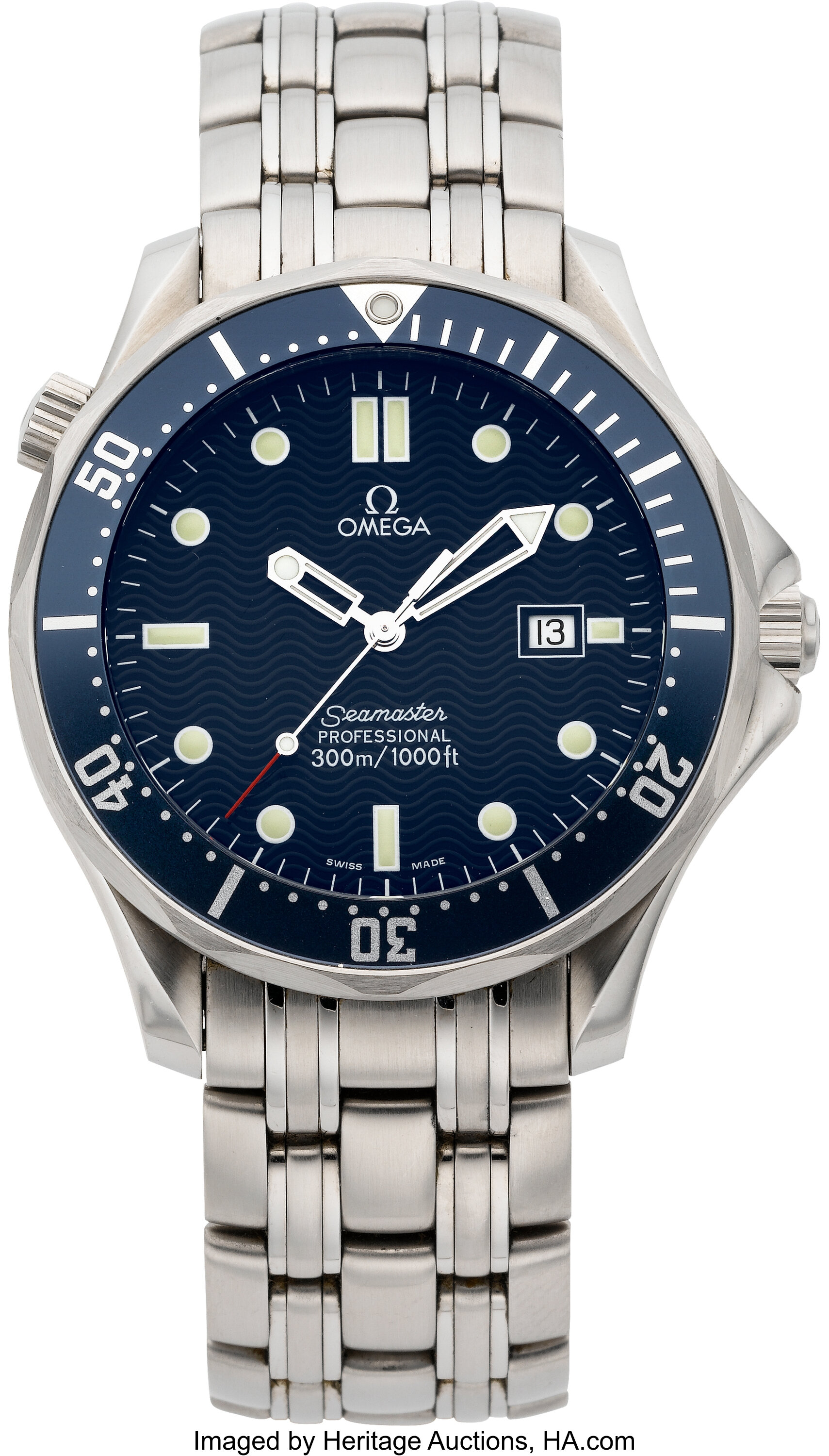 Omega Seamaster Professional With Original Box, circa 2005. ... | Lot ...