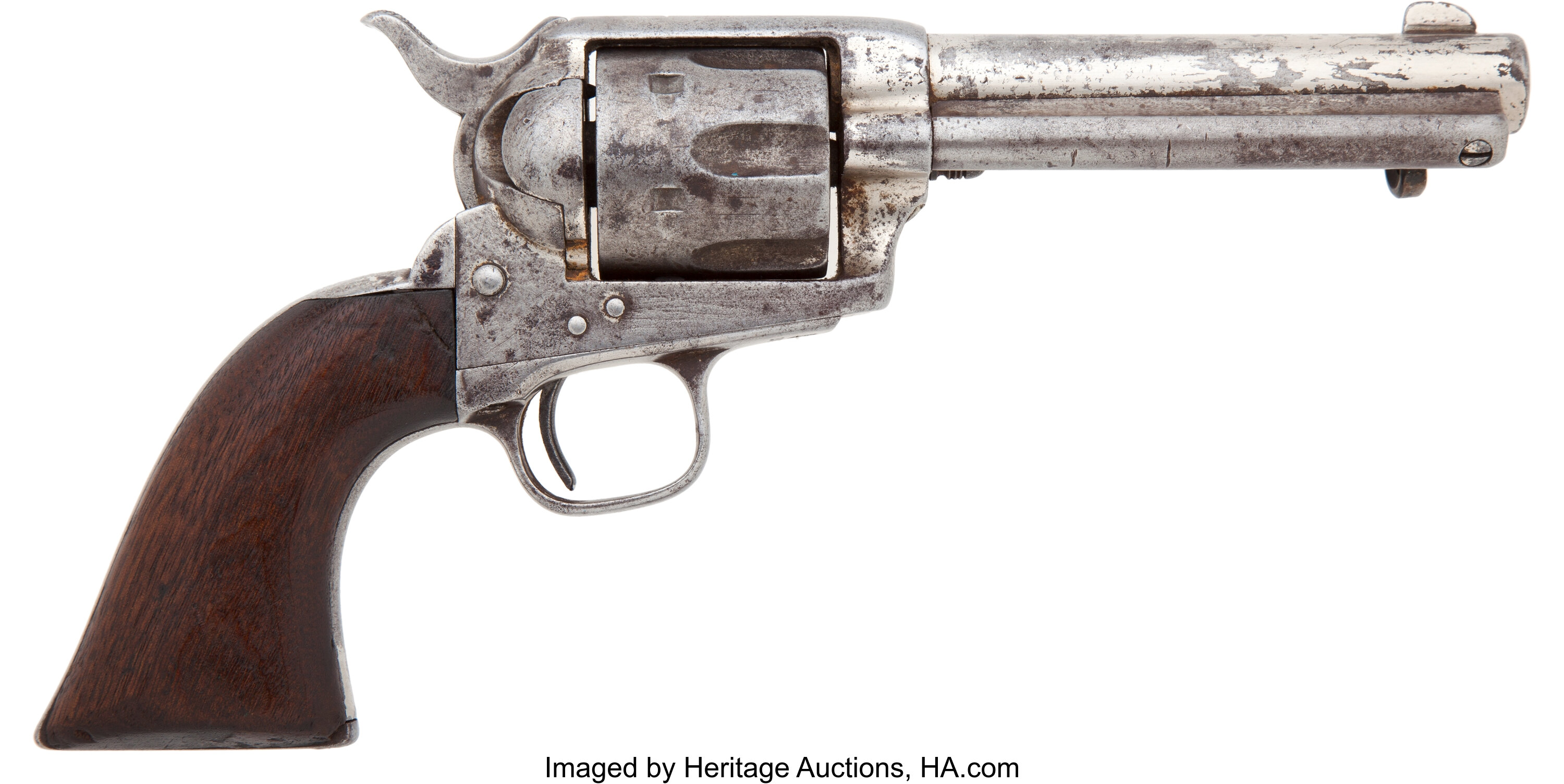 Colt SAA Revolver .45 Cal. Mfg. 1876 Mixed Numbers.... Military & | Lot ...