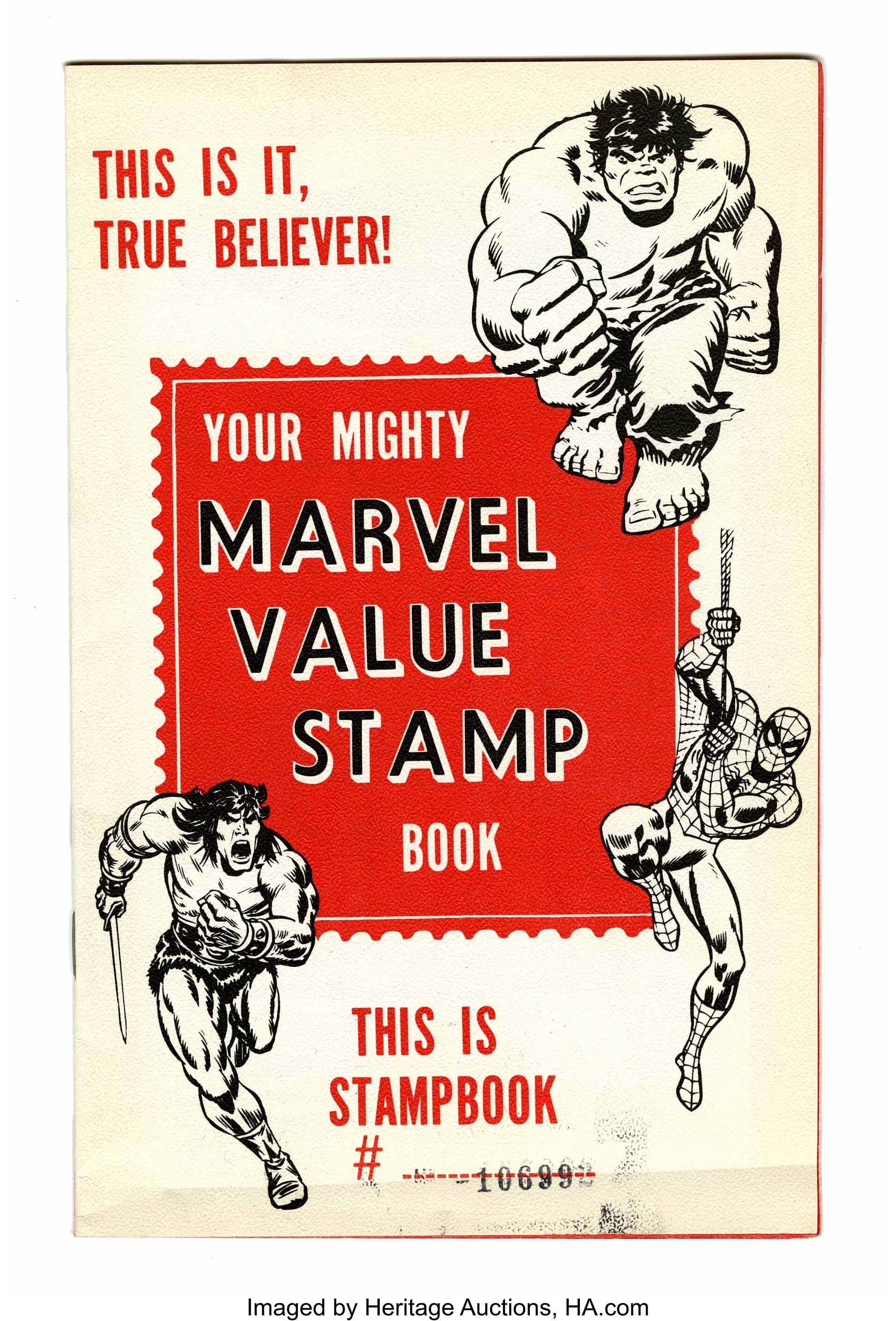 Marvel Value Stamp Book (Marvel, 1974-76).... Memorabilia | Lot #13686 ...