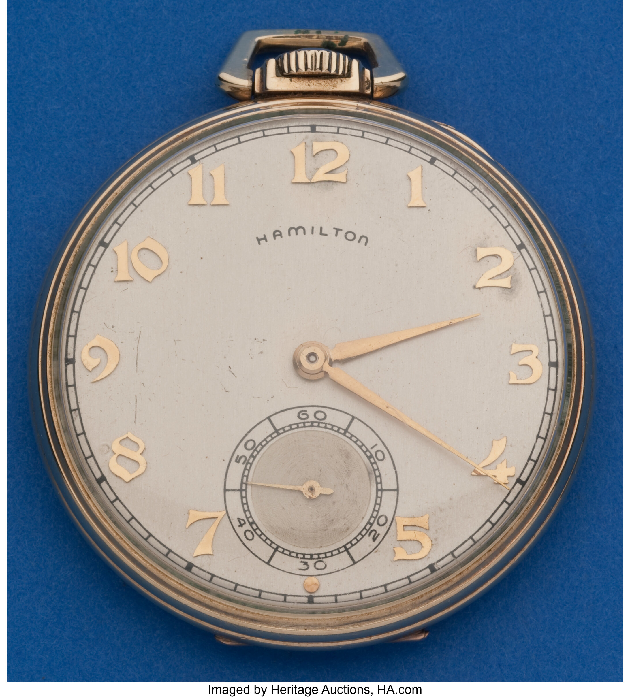 Hamilton 21 Jewel, 921 Gold Filled Pocket Watch. ... Timepieces | Lot ...