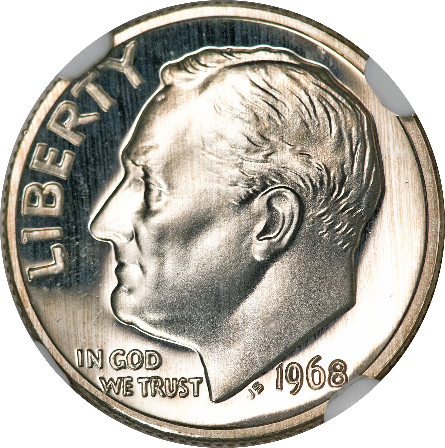 1968 10C No S PR68 Cameo NGC.... Proof Roosevelt Dimes | Lot #3479 ...