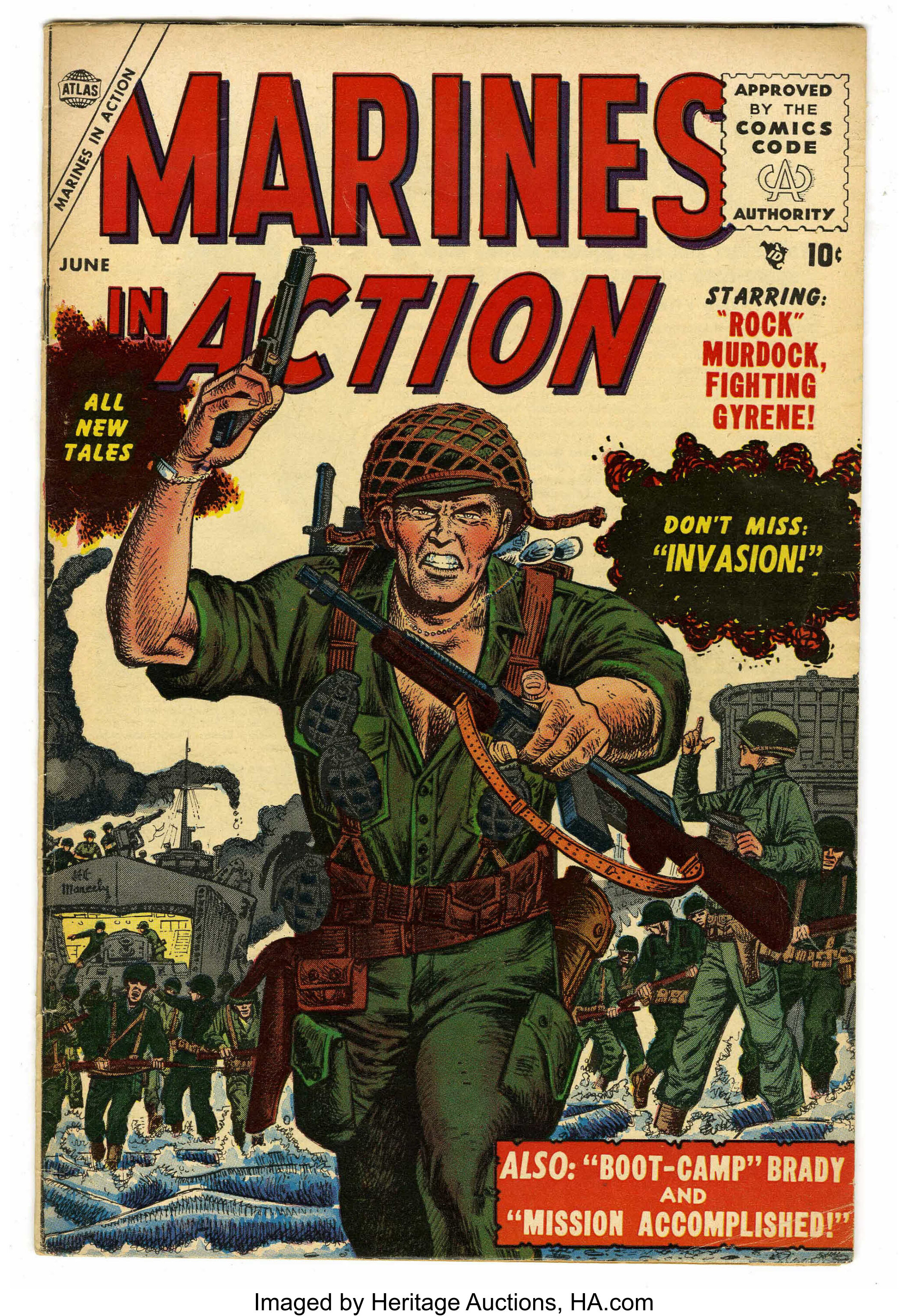 Marines in Action Comics Values and Price Guide | Heritage Auctions