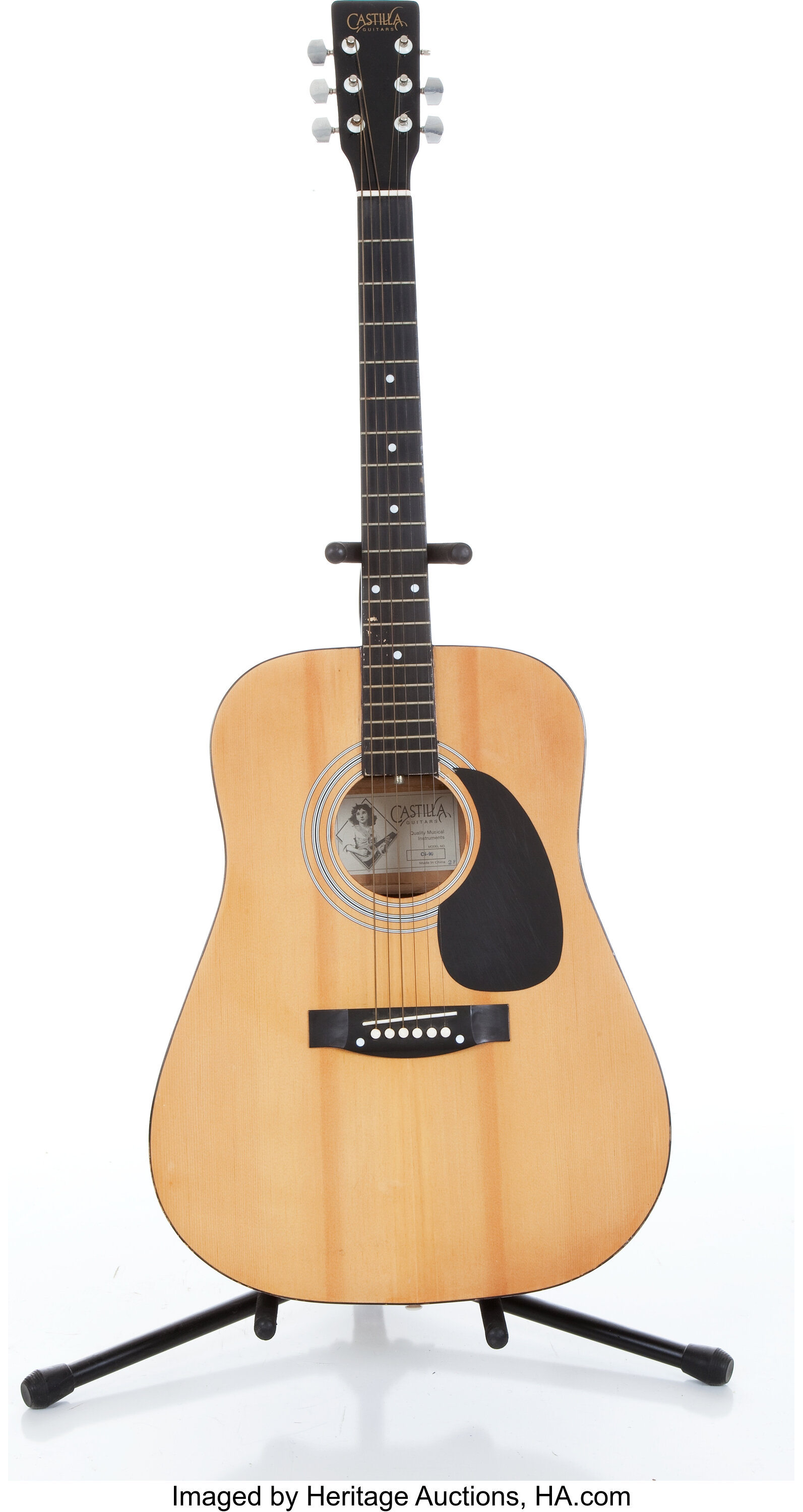 Castilla CS-90 Natural Acoustic Guitar.... Musical Instruments | Lot ...