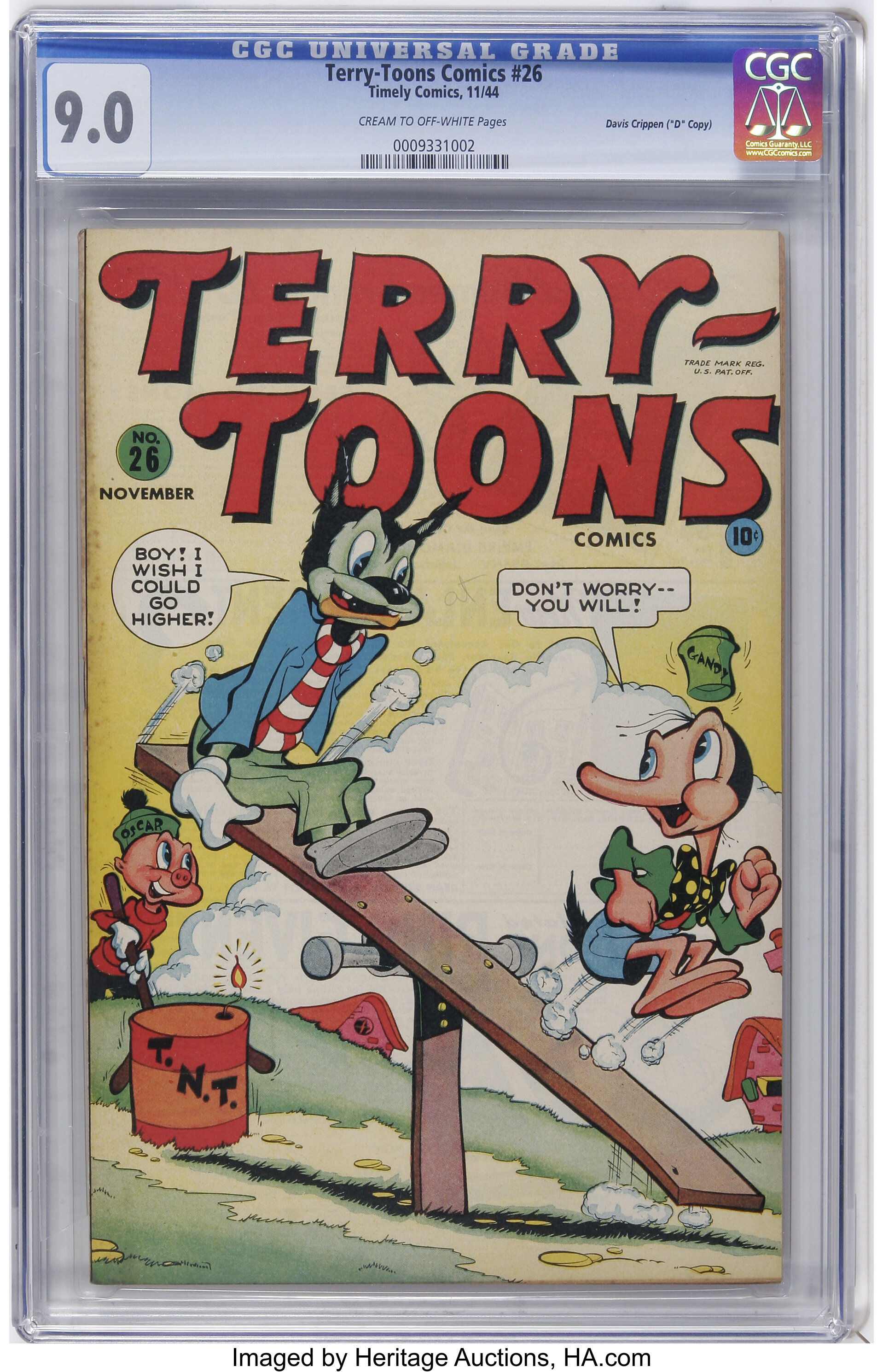 How Much Is Terry-Toons Comics #26 Worth? Browse Comic Prices ...