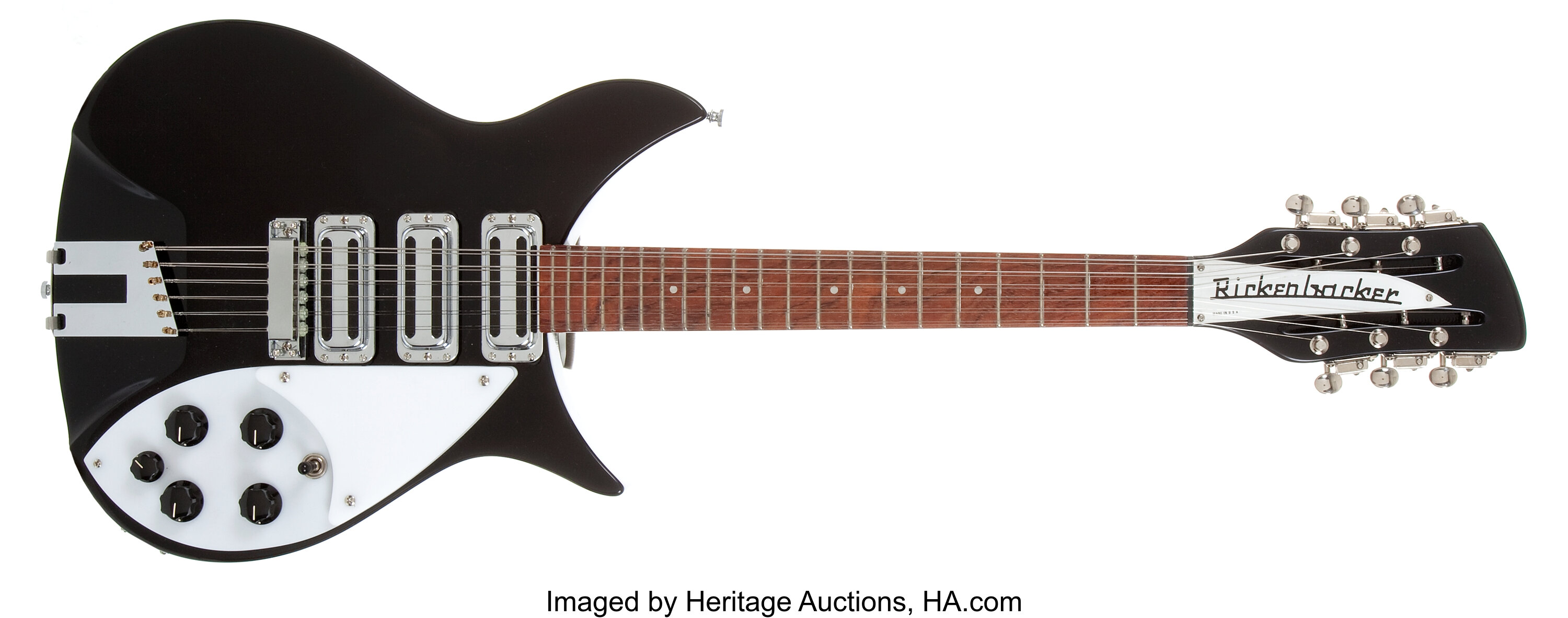 1999 Rickenbacker 325/12V63 Jet Glo Electric Guitar # 99 52952... | Lot ...