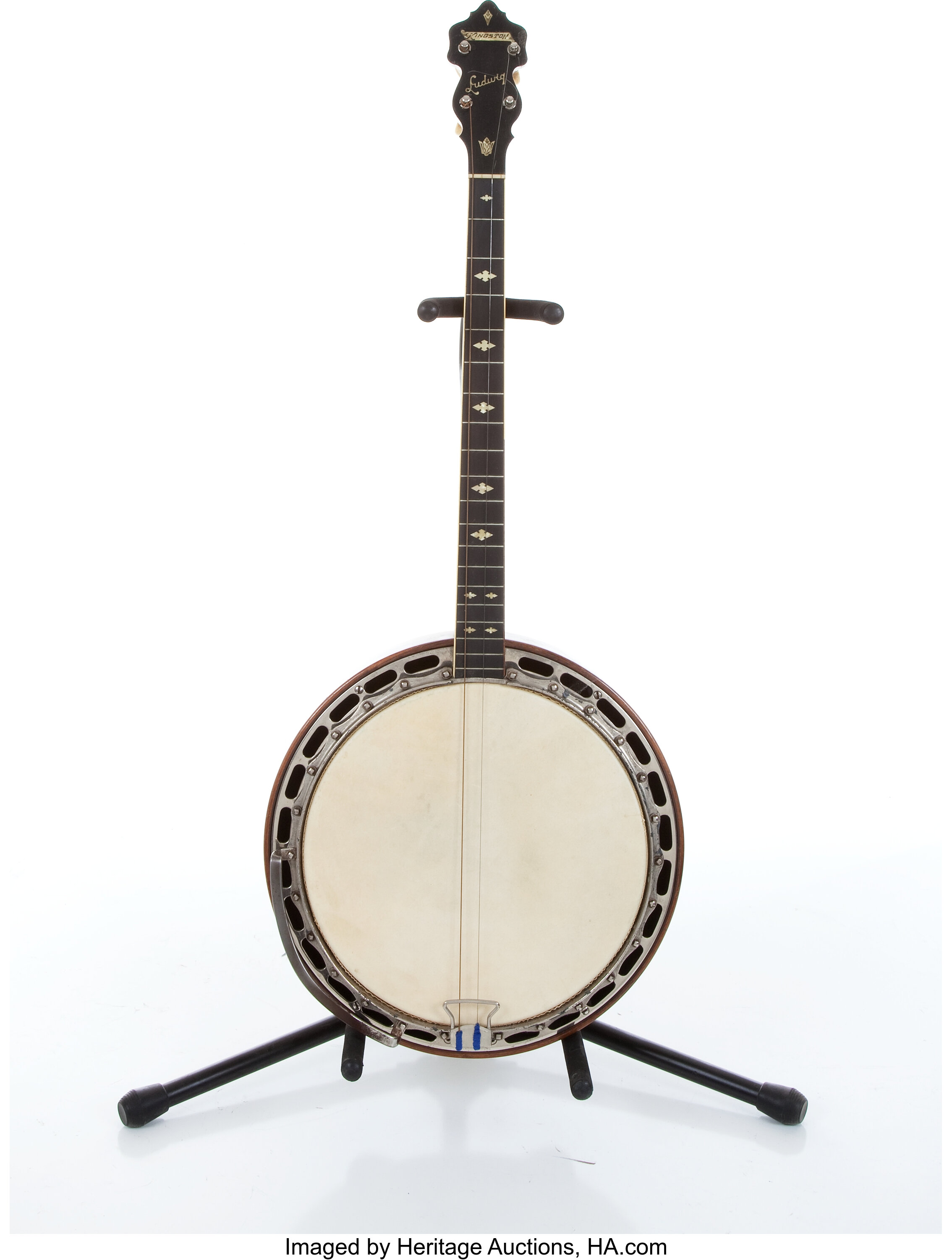 1920s Ludwig Kingston Natural Tenor Banjo # N/A.... Musical | Lot ...