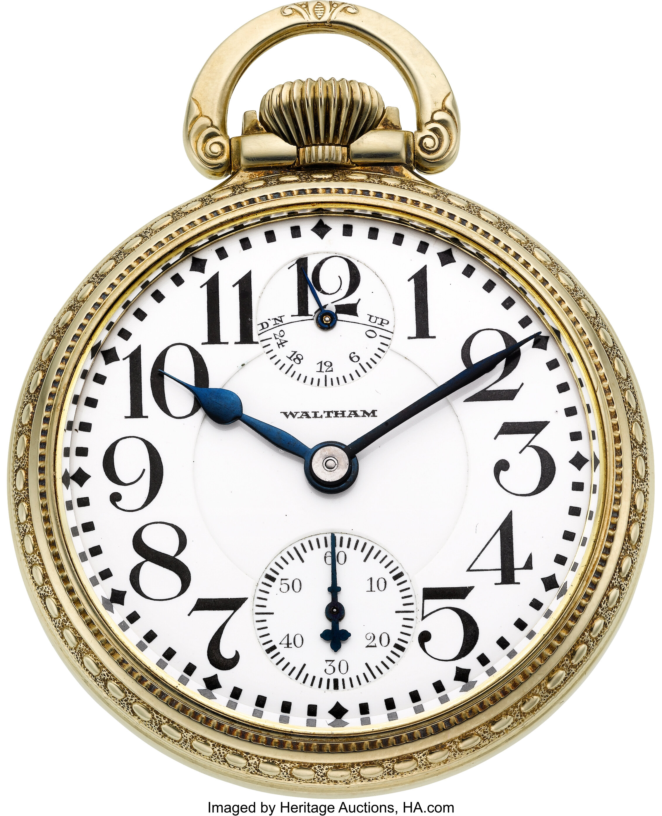 Waltham 23 Jewel Vanguard With Wind Indicator, circa 1926. ... | Lot ...