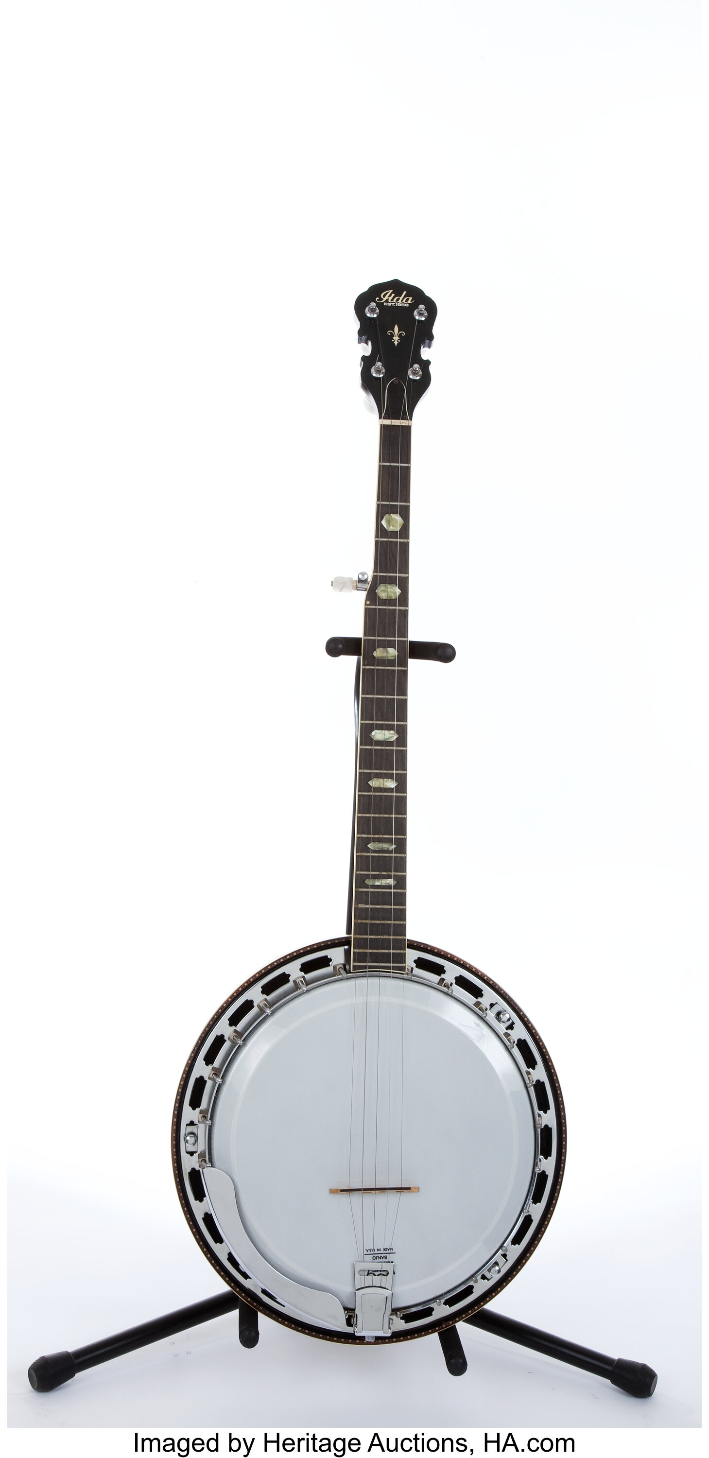 1970s Iida 229 Natural 5-String Banjo #229-M00126... Musical | Lot ...