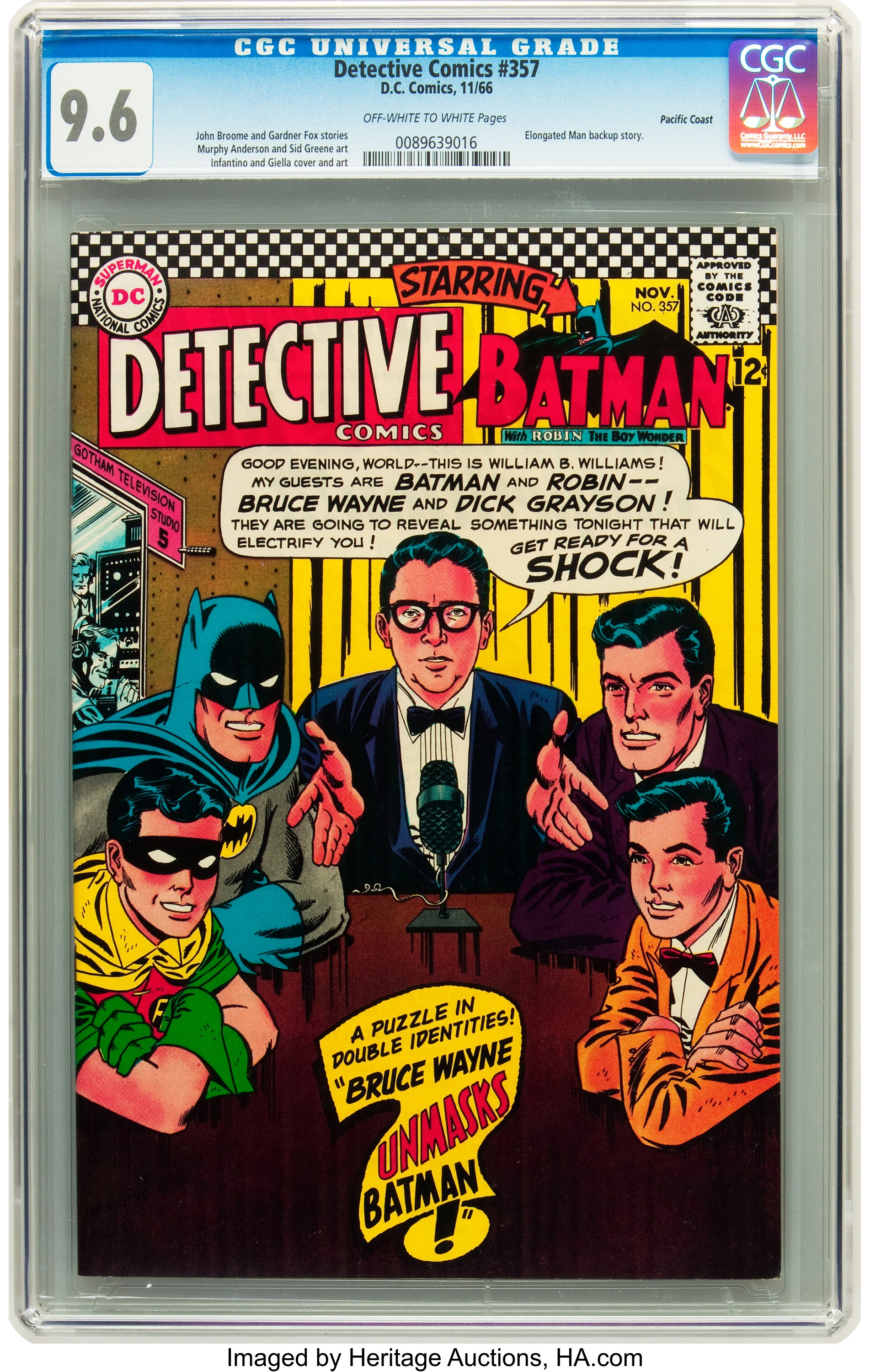 How Much Is Detective Comics #357 Worth? Browse Comic Prices | Heritage ...
