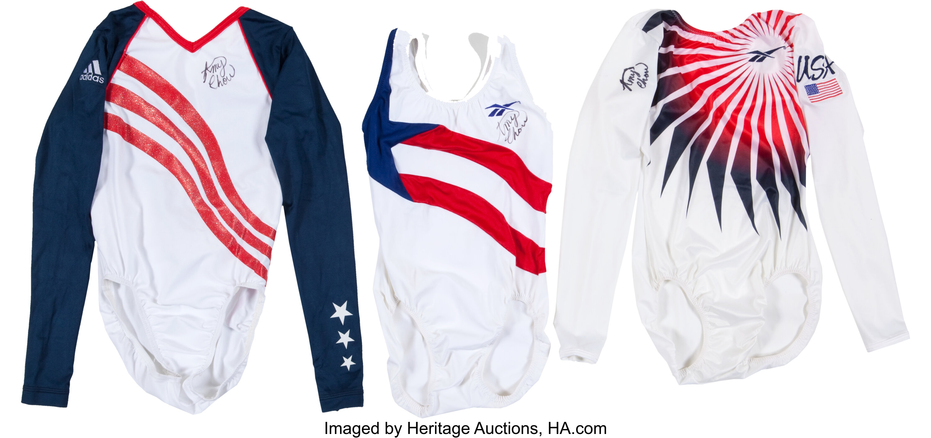 Amy Chow Used, Signed Olympic Trials Outfit (4).... Olympic | Lot ...