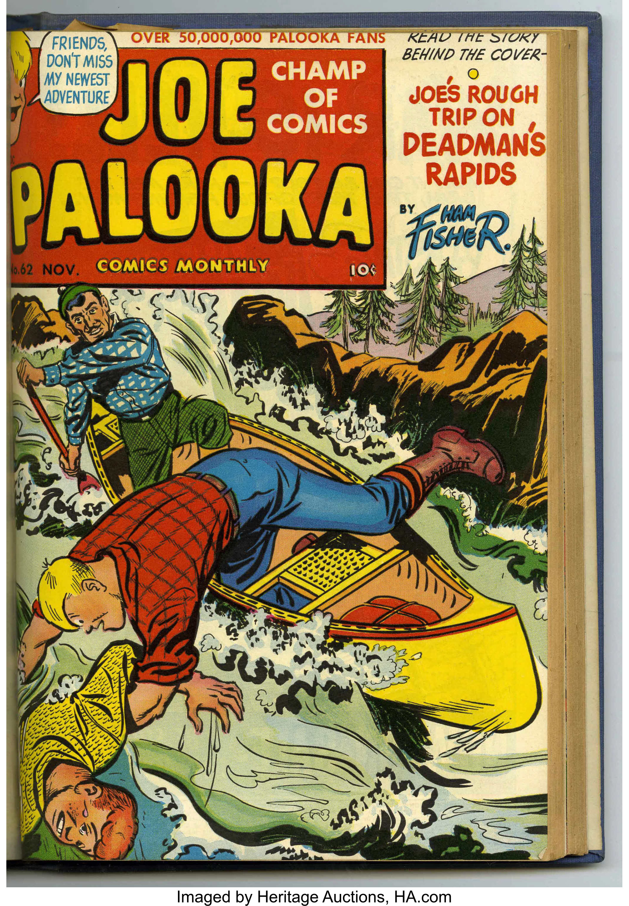 Joe Palooka Comics #52-63 Bound Volume (Harvey, 1951).... Golden | Lot ...