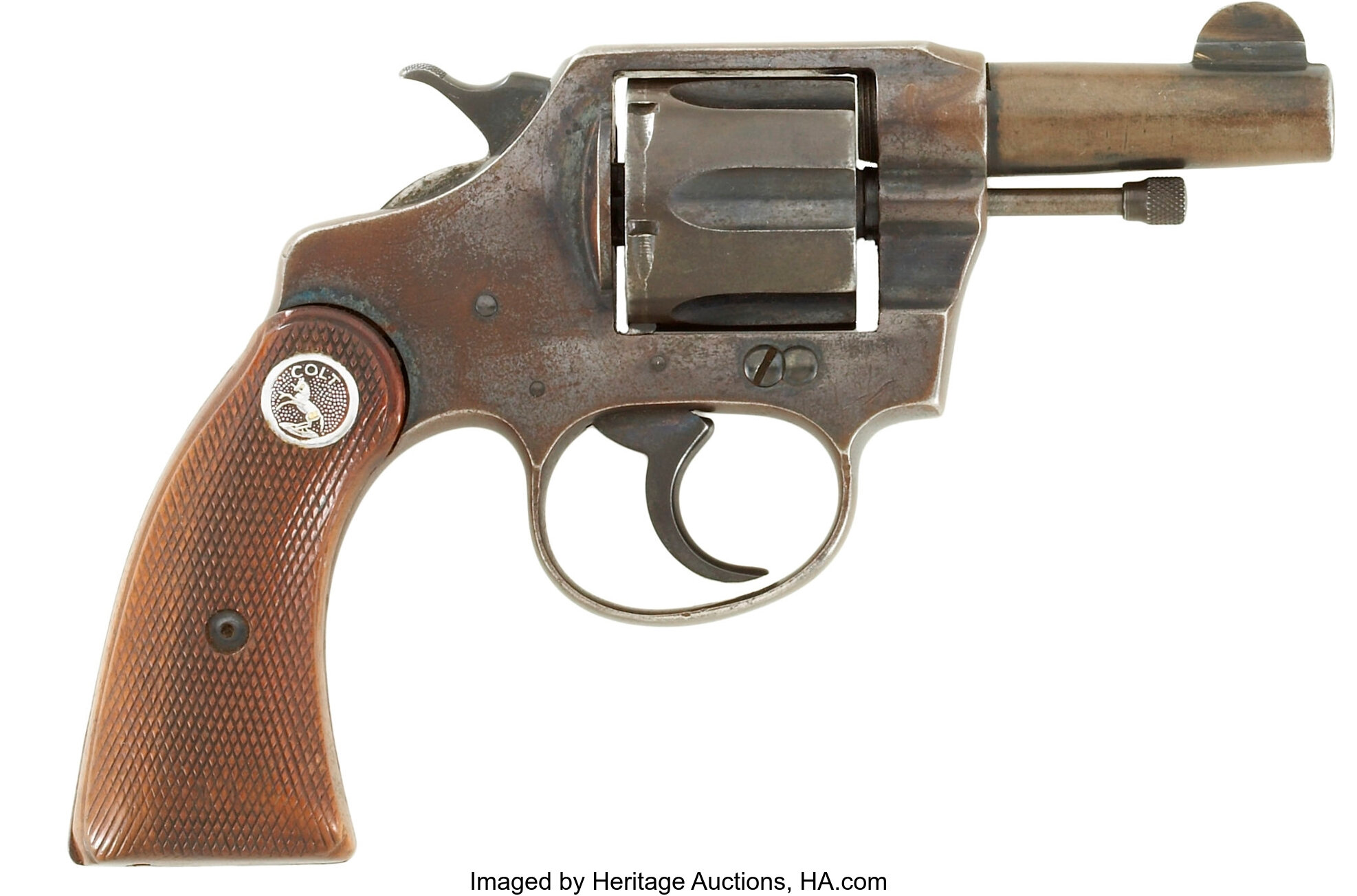 Colt .38 Double Action Revolver. Cal. .38. Serial Number 67516 ...
