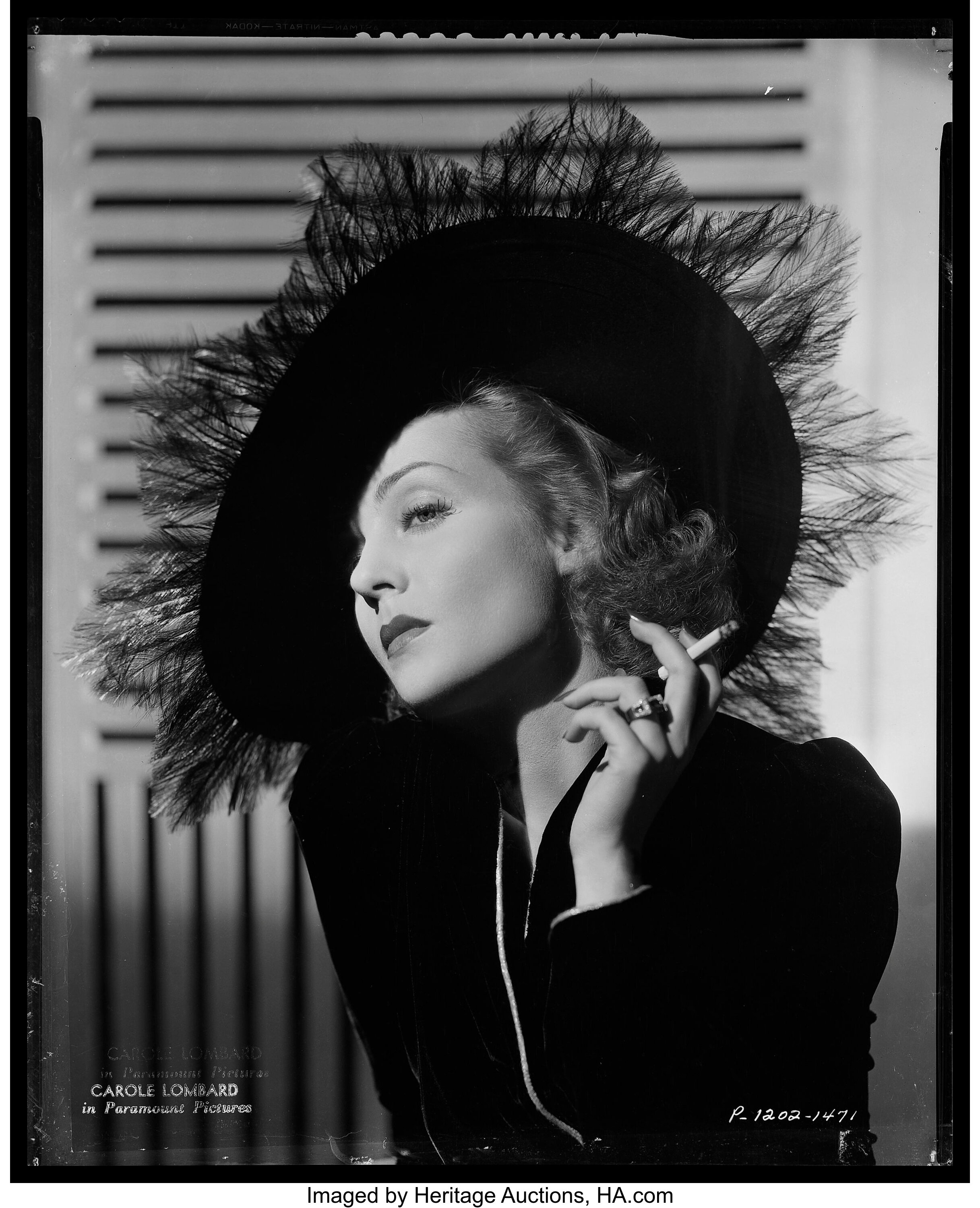 Carole Lombard Lot (Paramount, 1930s). Kodak Nitrate Negative | Lot ...
