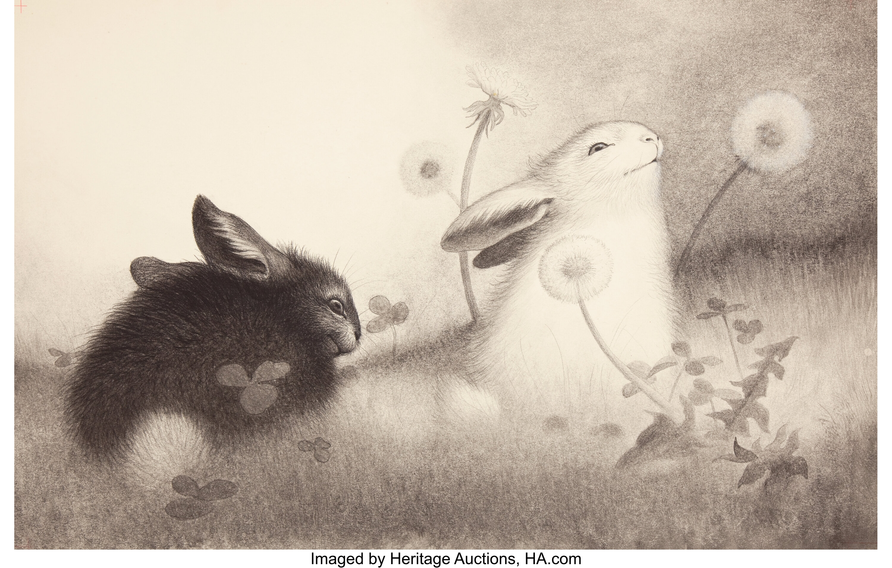 GARTH WILLIAMS (American, 1912-1996). The Rabbits' Wedding, Early | Lot ...