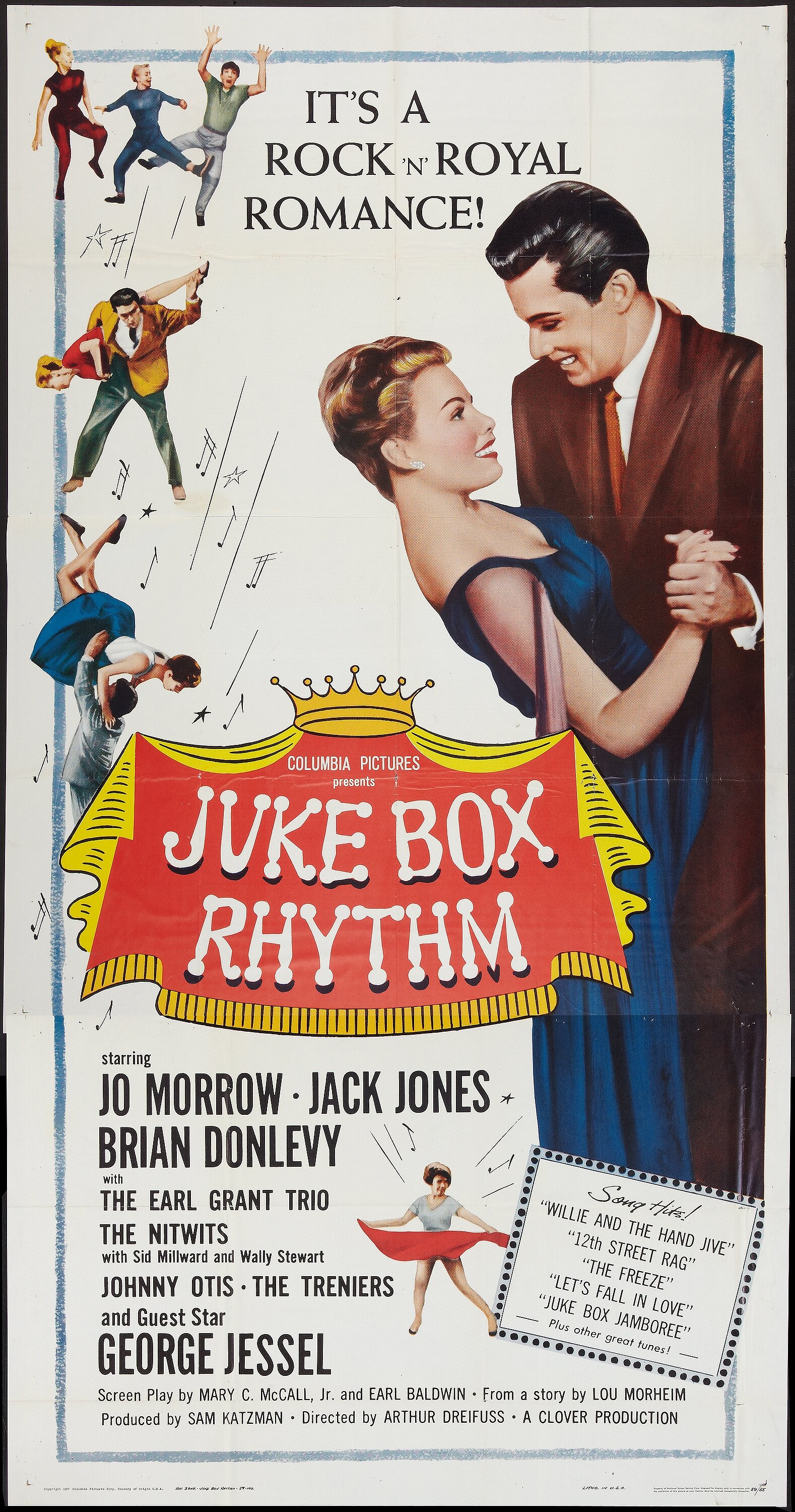 Juke Box Rhythm (Columbia, 1959). Three Sheet (41" X 81"). | Lot #50183 ...