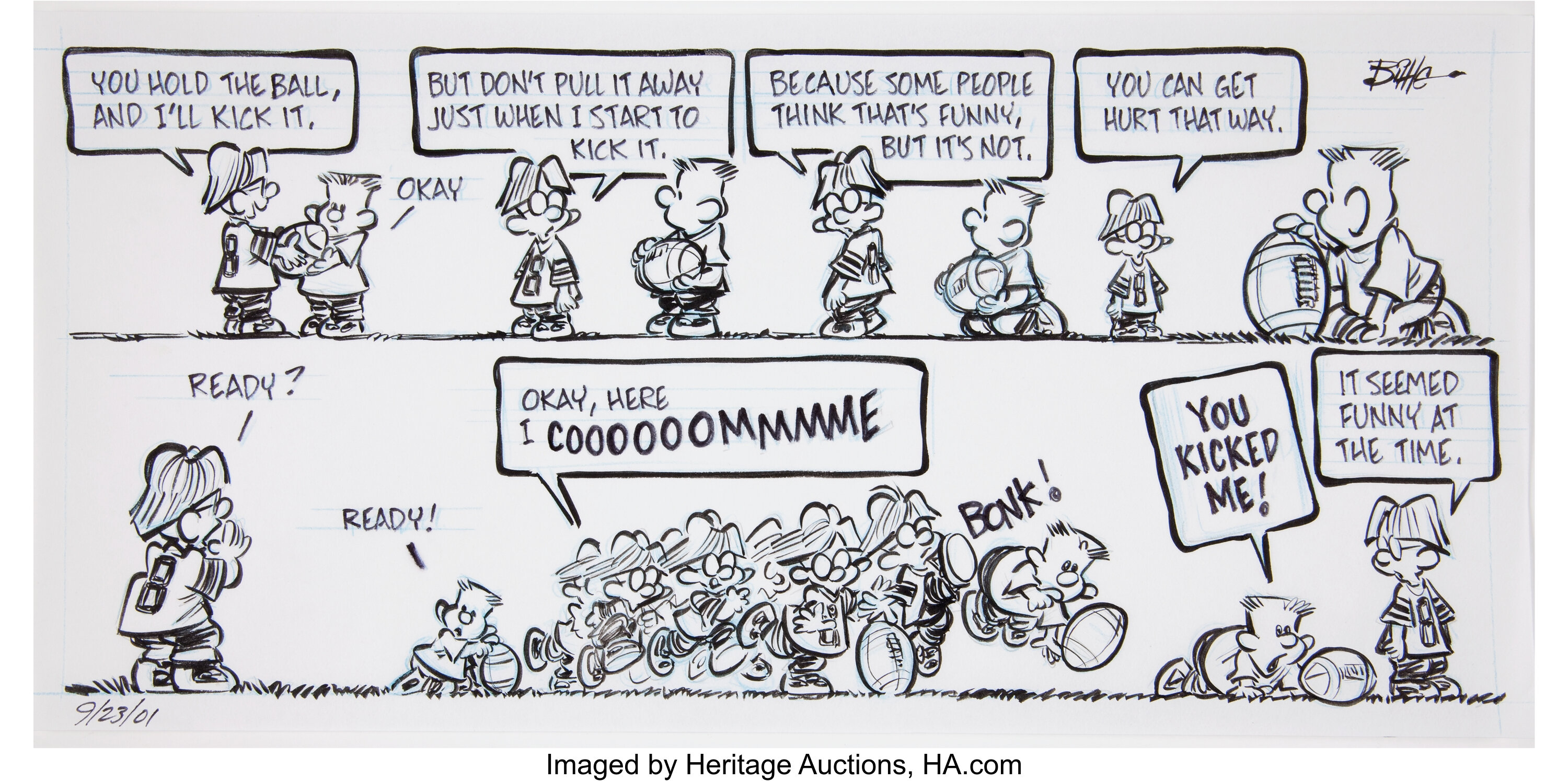 Jerry Bittle Shirley and Son Daily Comic Strip Original Art dated | Lot ...