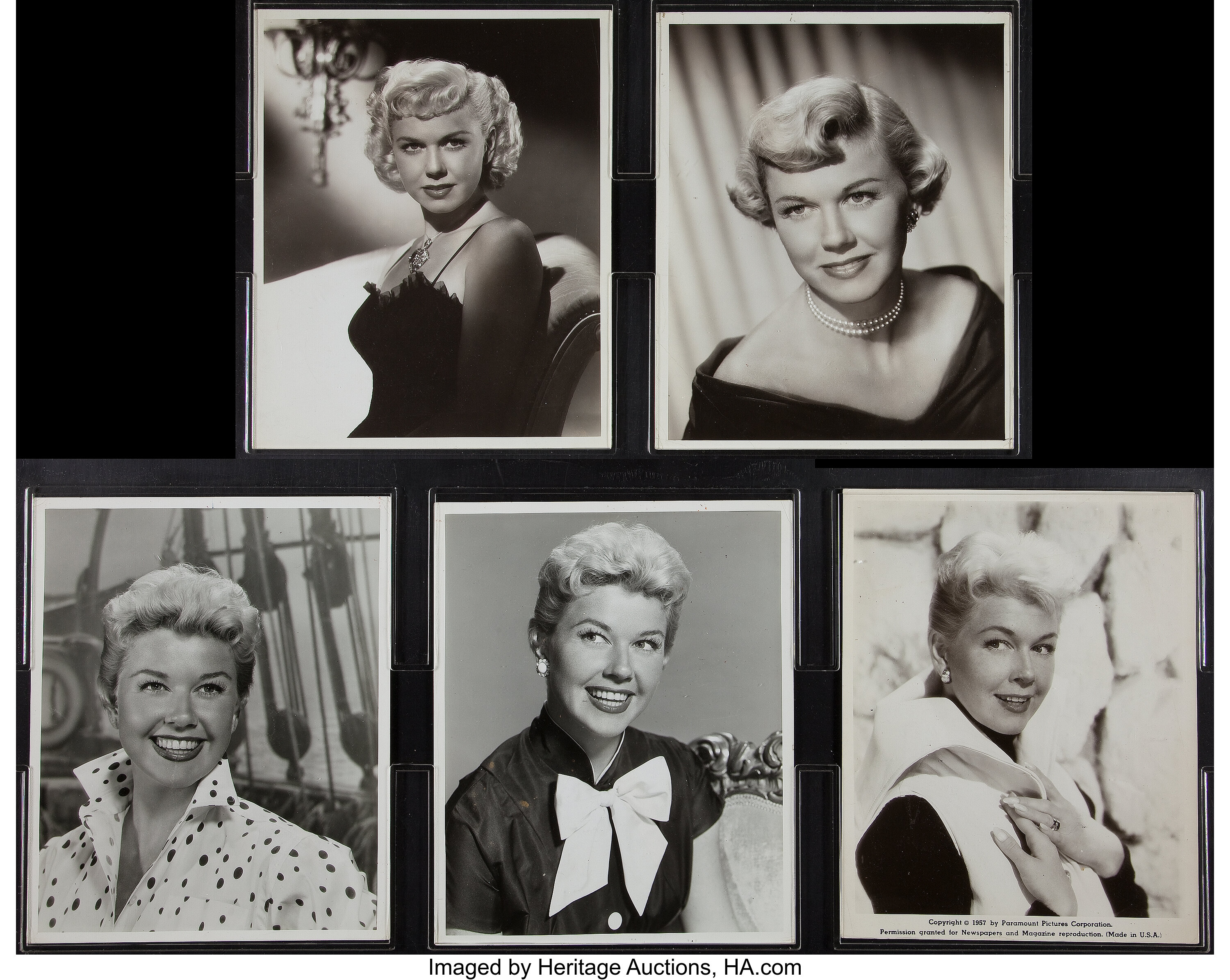 Doris Day by Bert Six Lot (Warner Brothers, 1950 - 1957). Portrait ...