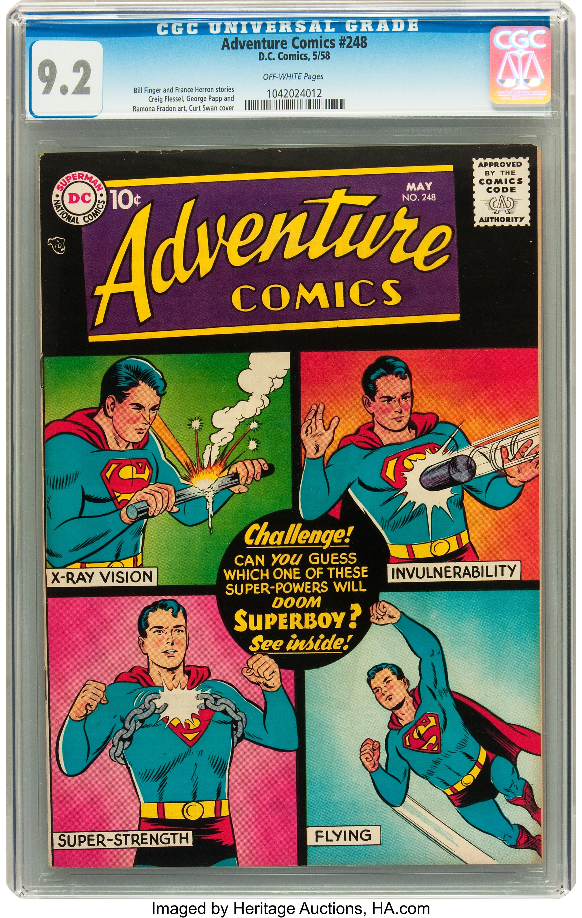 How Much Is Adventure Comics #248 Worth? Browse Comic Prices | Heritage ...