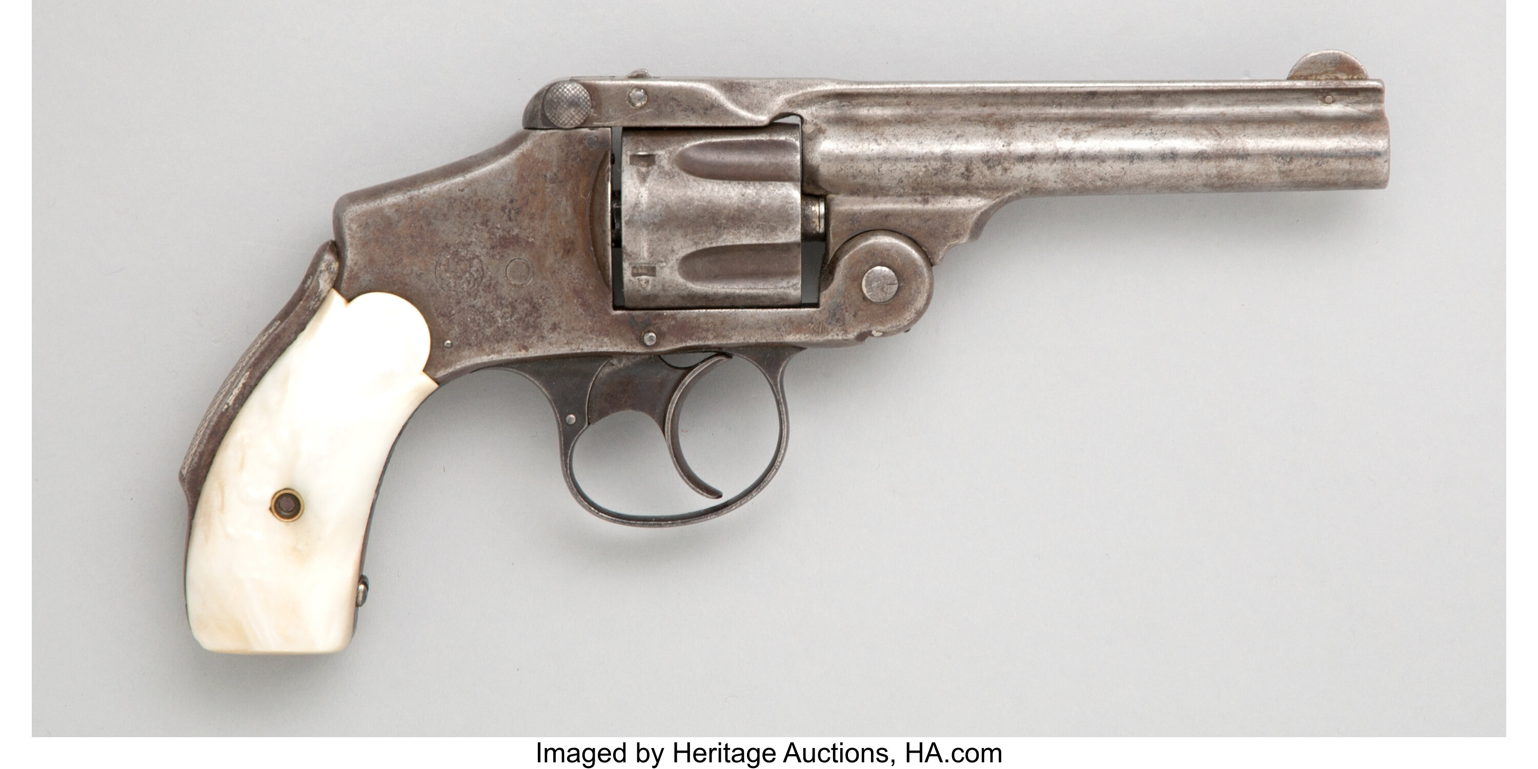 *Smith & Wesson "Lemon Squeezer" Hammerless Revolver.... Military ...
