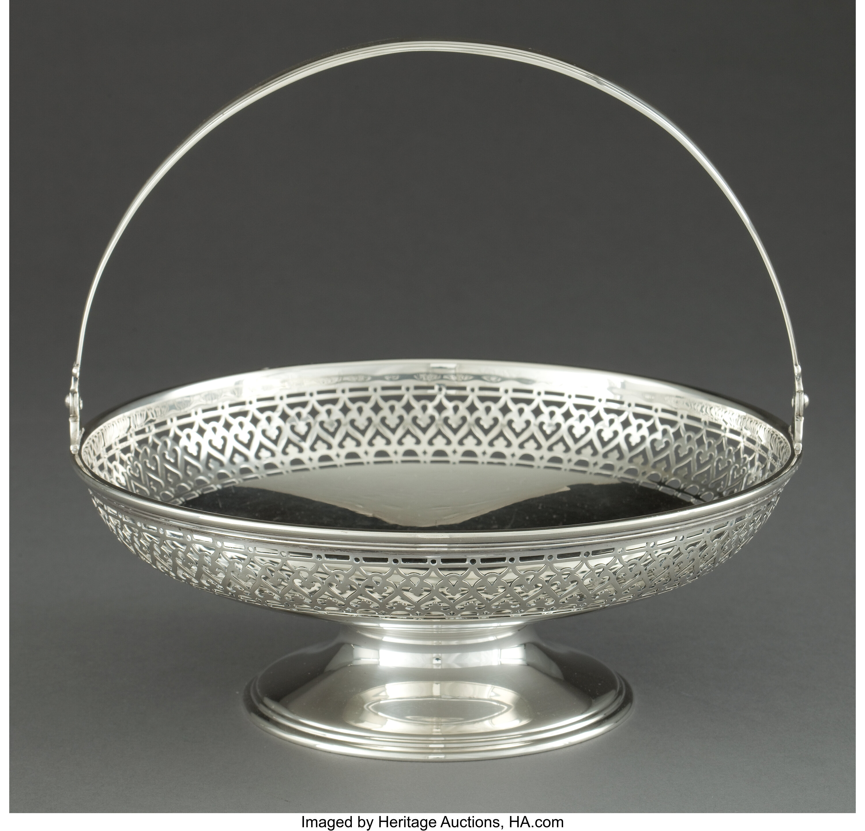 A TIFFANY & CO. SILVER BASKET . Tiffany & Co., New York, New York ...