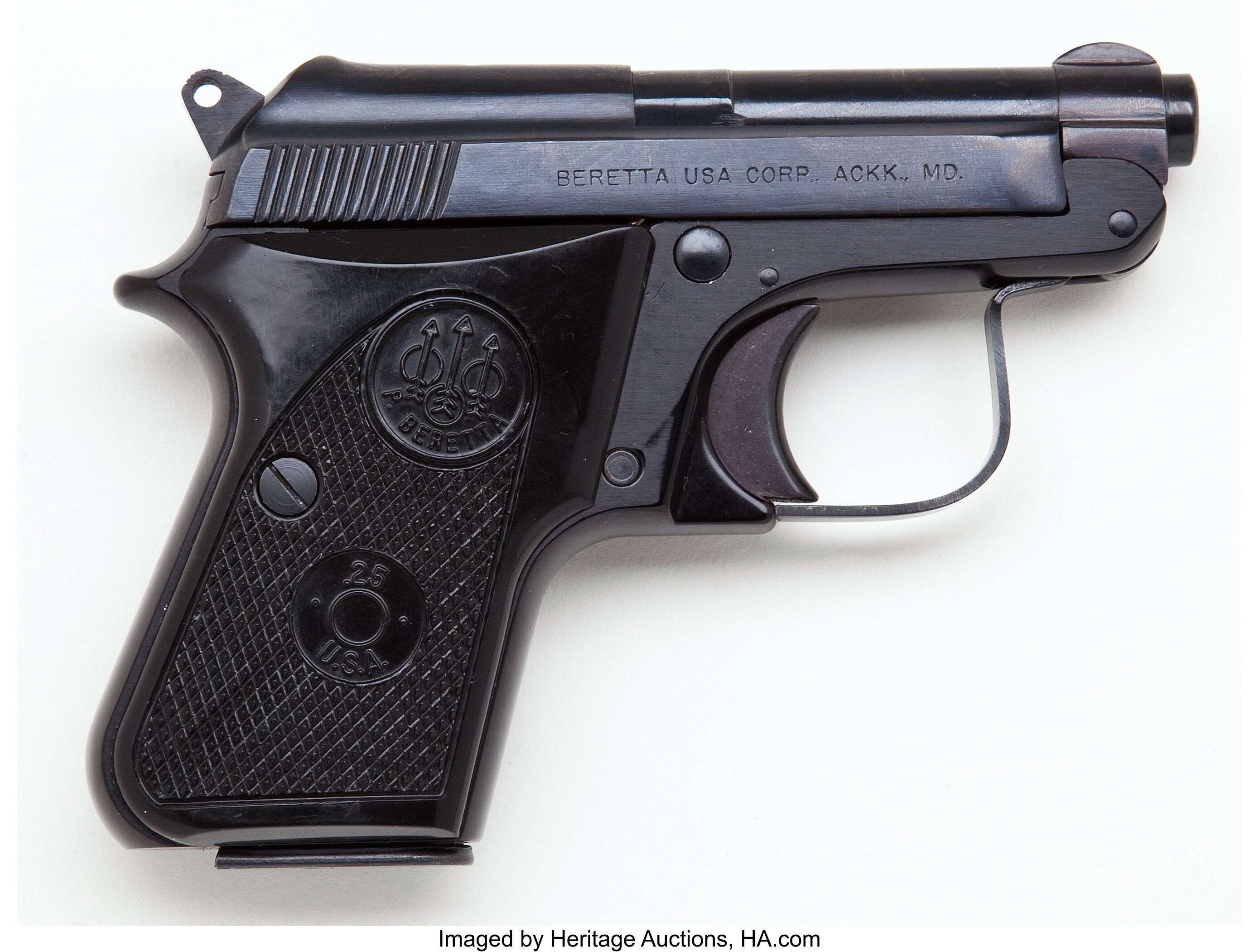 **Boxed Beretta Model 950 BS Semi-Automatic Pocket Pistol.... | Lot ...