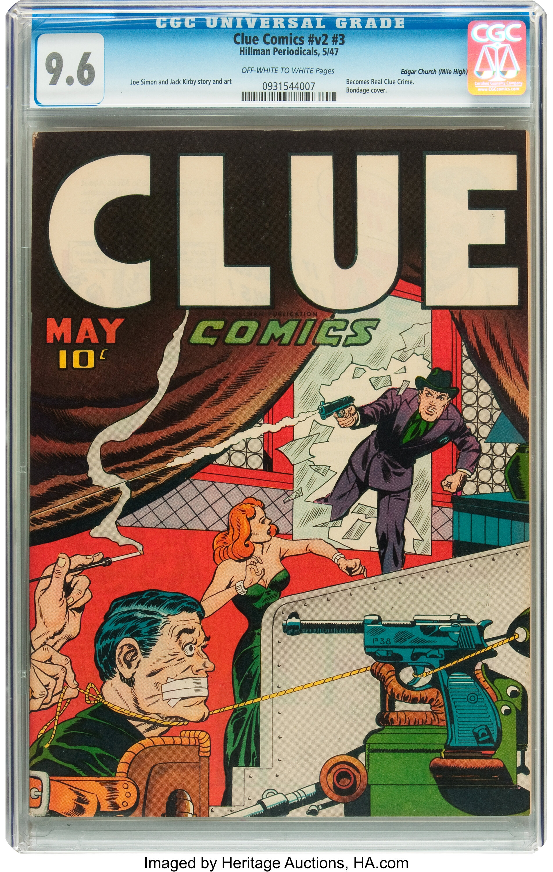 How Much Is Clue Comics #3 [15] Worth? Browse Comic Prices | Heritage ...