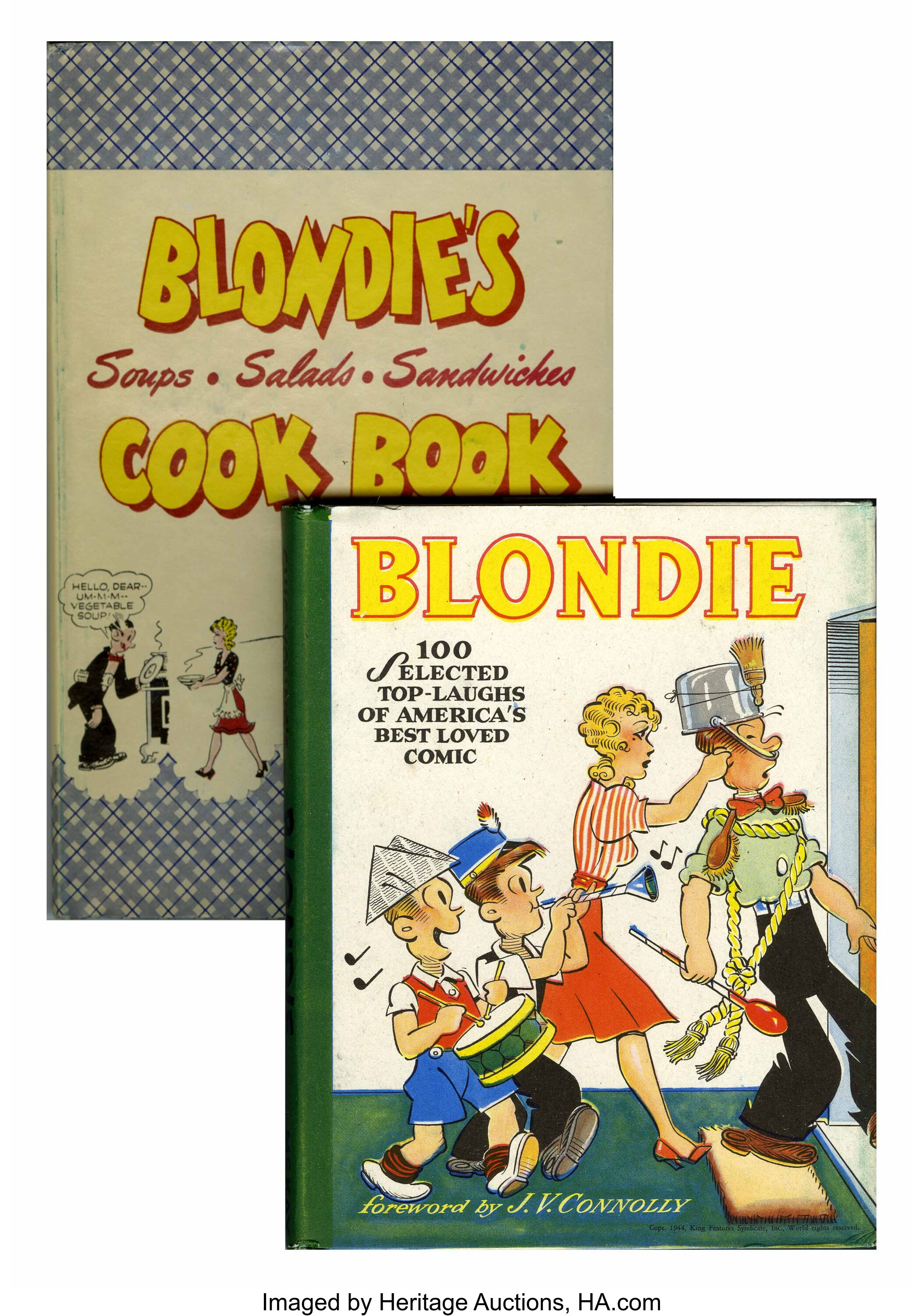Blondie Comics Related Hardcover Book File Copy Group (Harvey, | Lot ...