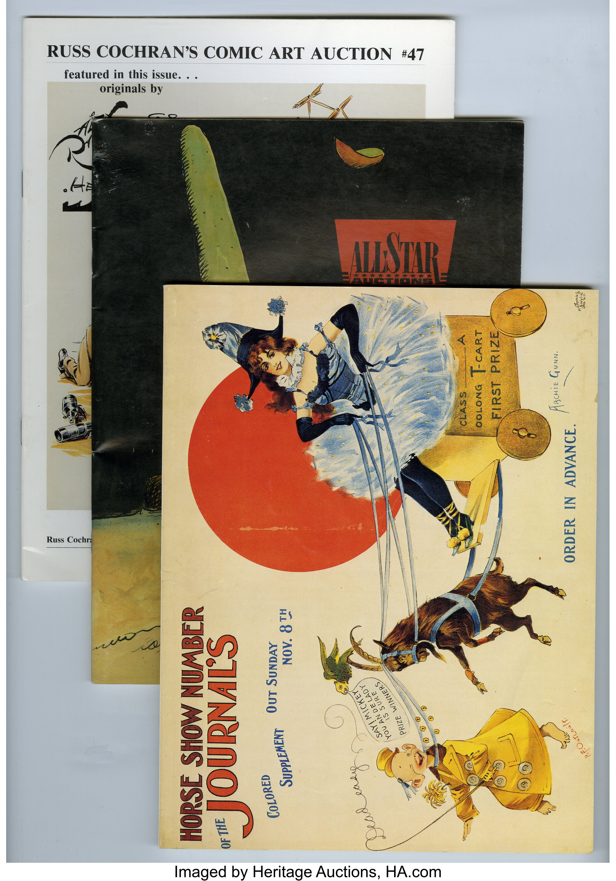 Comic Art Auction Catalog Group (Various Publishers, 1990s).... | Lot ...