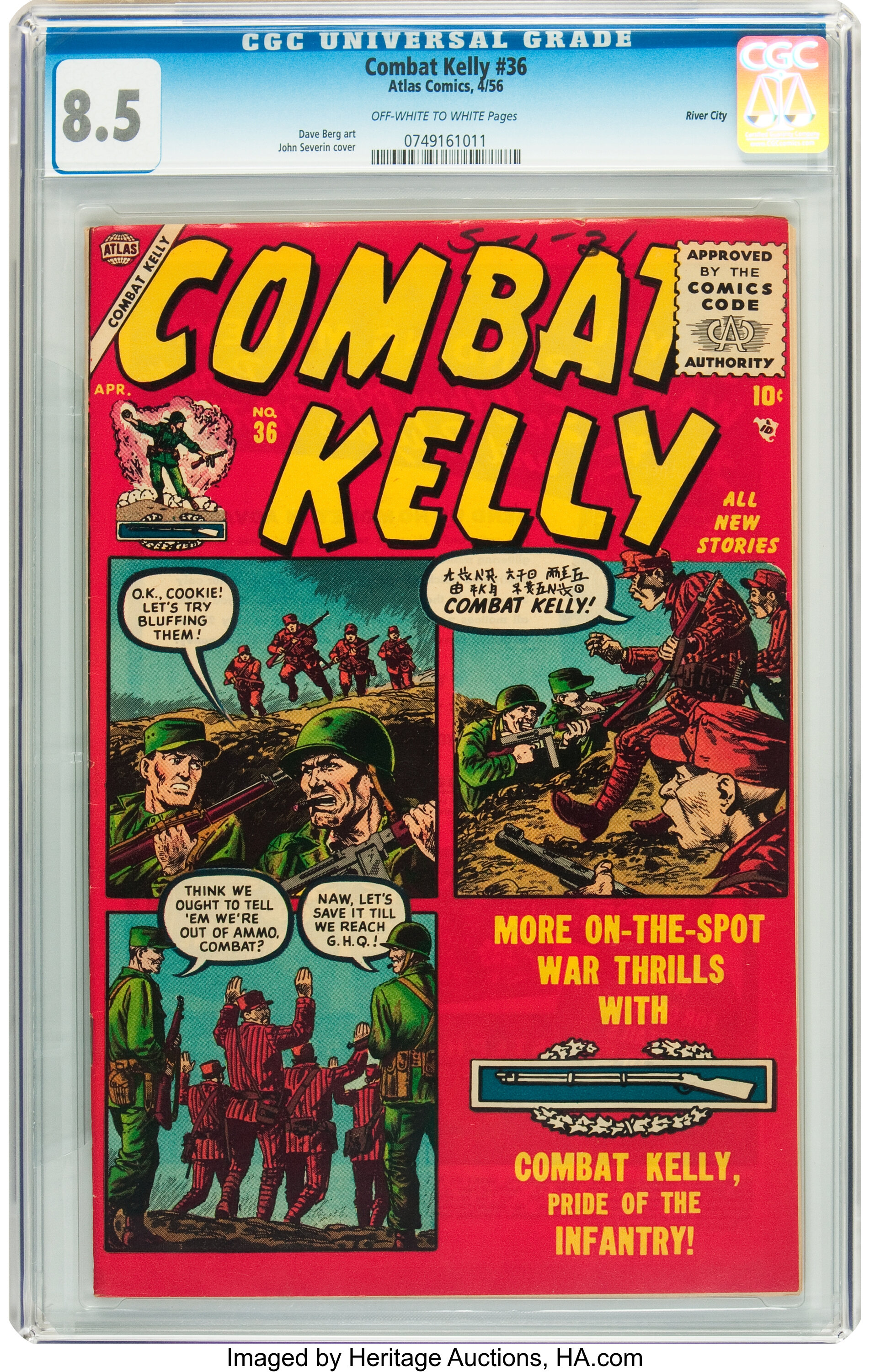 How Much Is Combat Kelly #36 Worth? Browse Comic Prices | Heritage Auctions