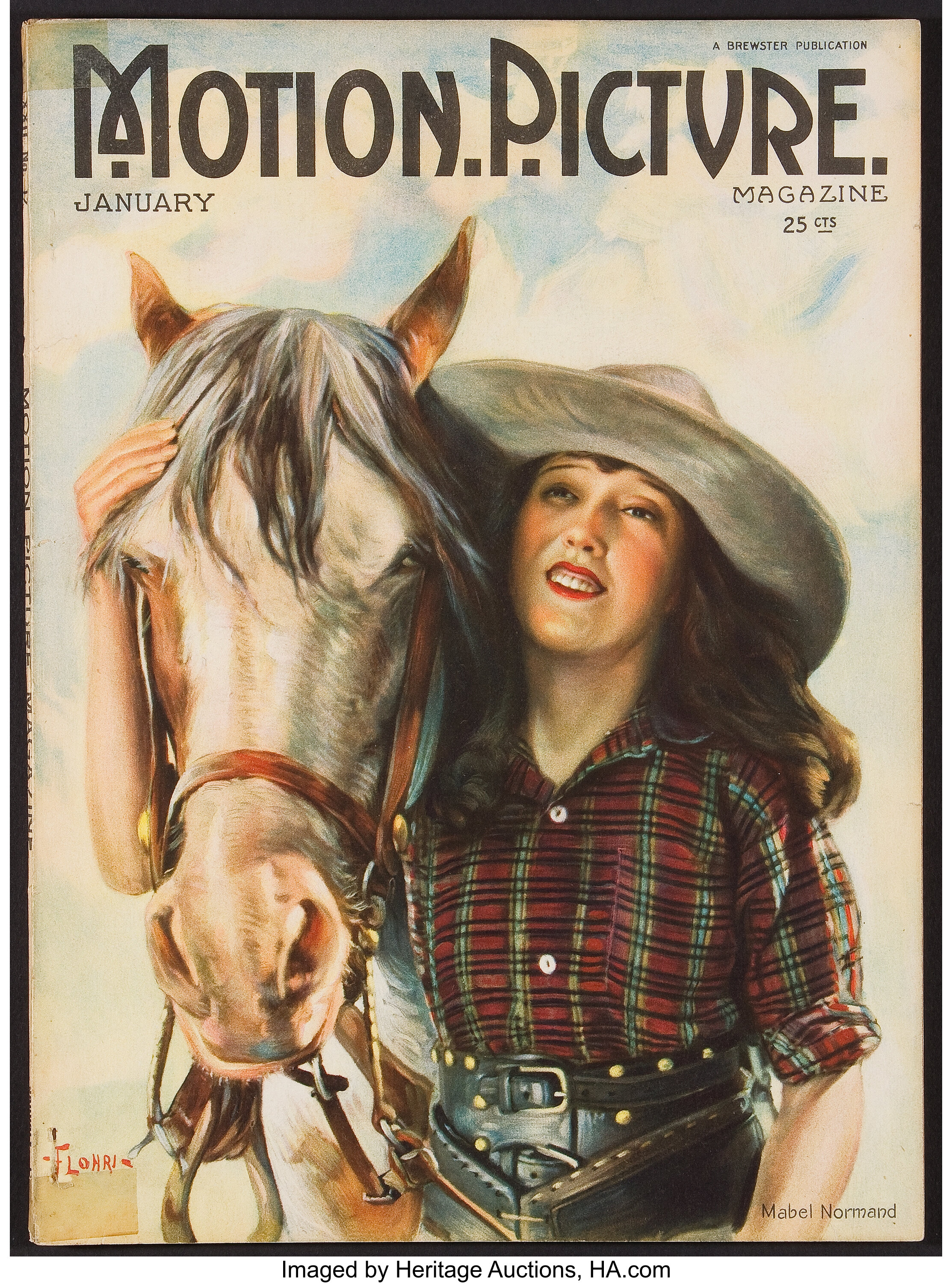 Motion Picture Magazine (Brewster Publication, January 1922). | Lot ...