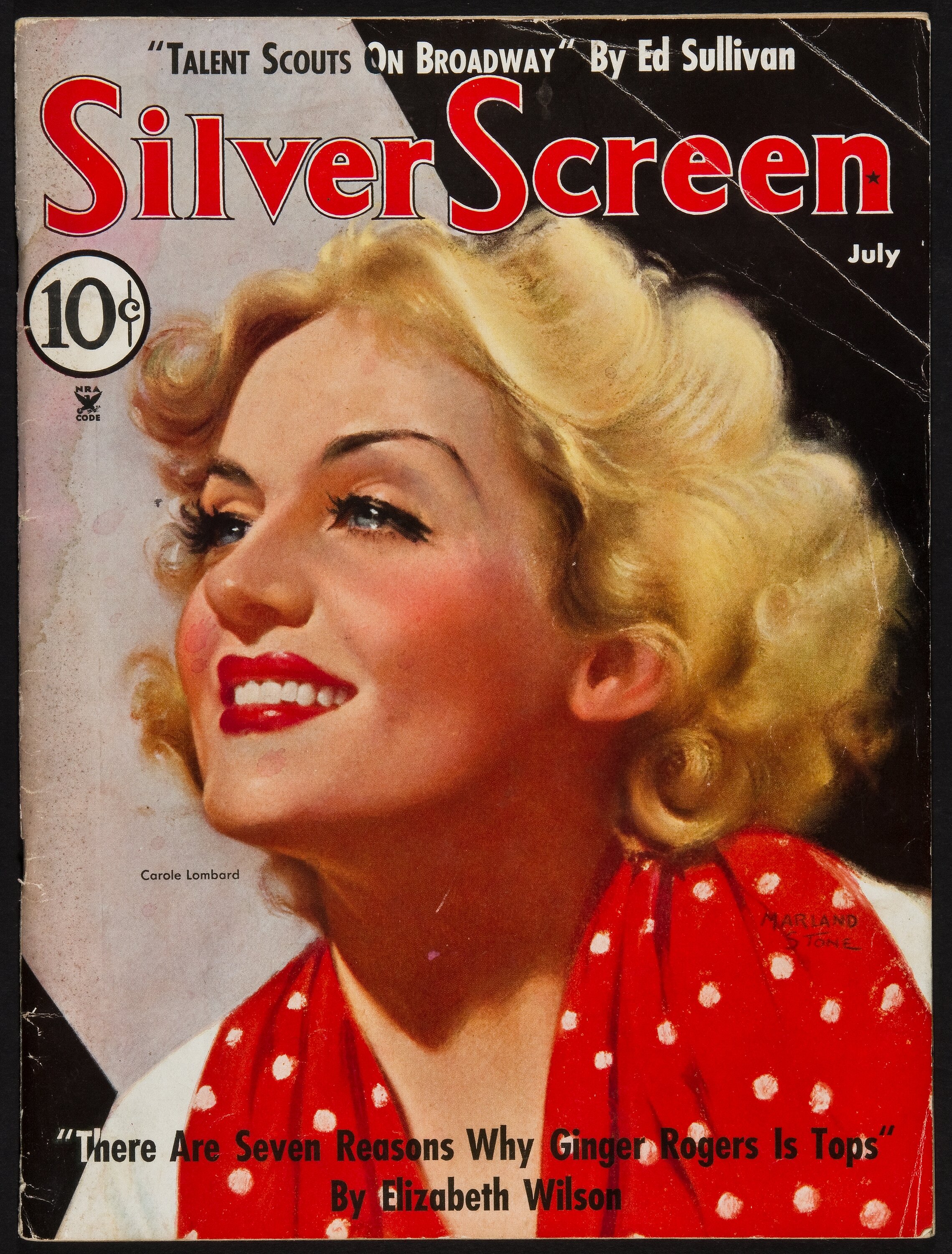 Silver Screen (Screenland, July, 1935). Magazine (84 Pages, 8.5" X ...