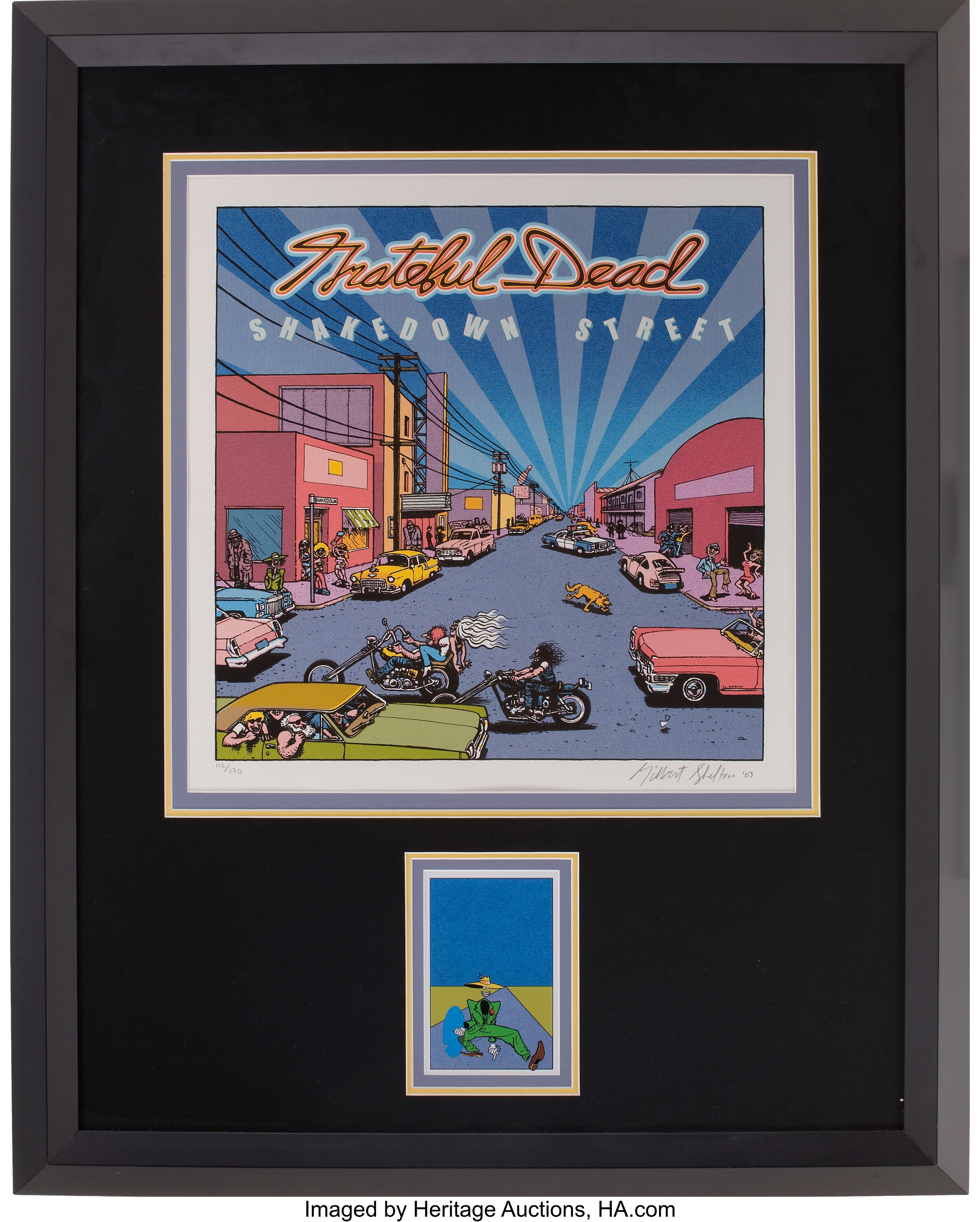 Grateful Dead "Shakedown Street" Limited Edition Gilbert Shelton | Lot ...