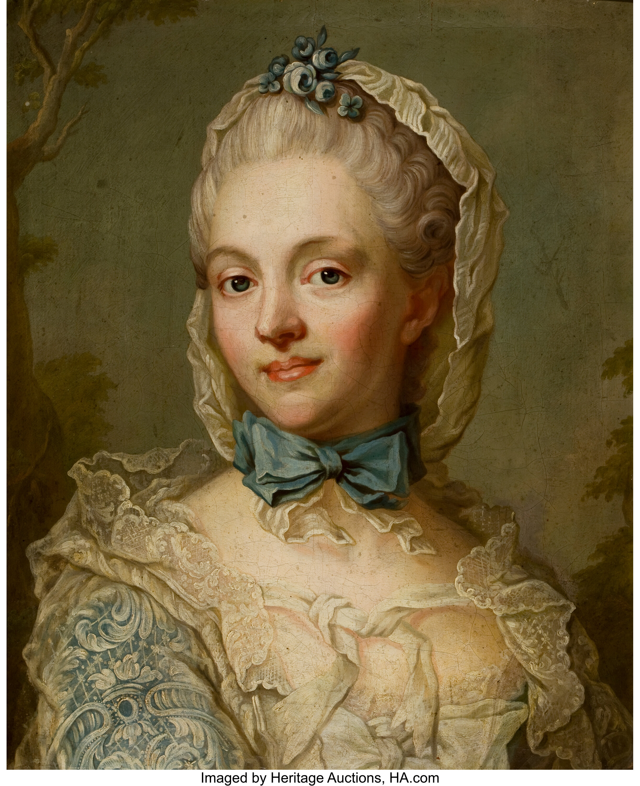 SWEDISH SCHOOL (18th Century). Portrait of Countess Anna Eleanora | Lot ...